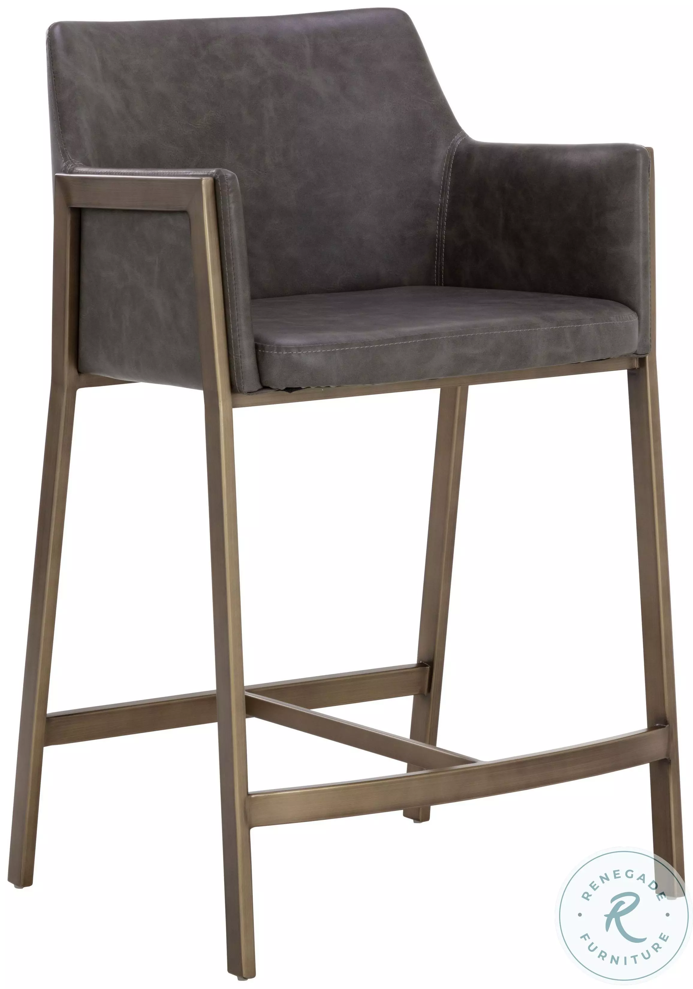 Maura Kendall Gray Counter Height Stool From Artisan's Nook | Coleman ...