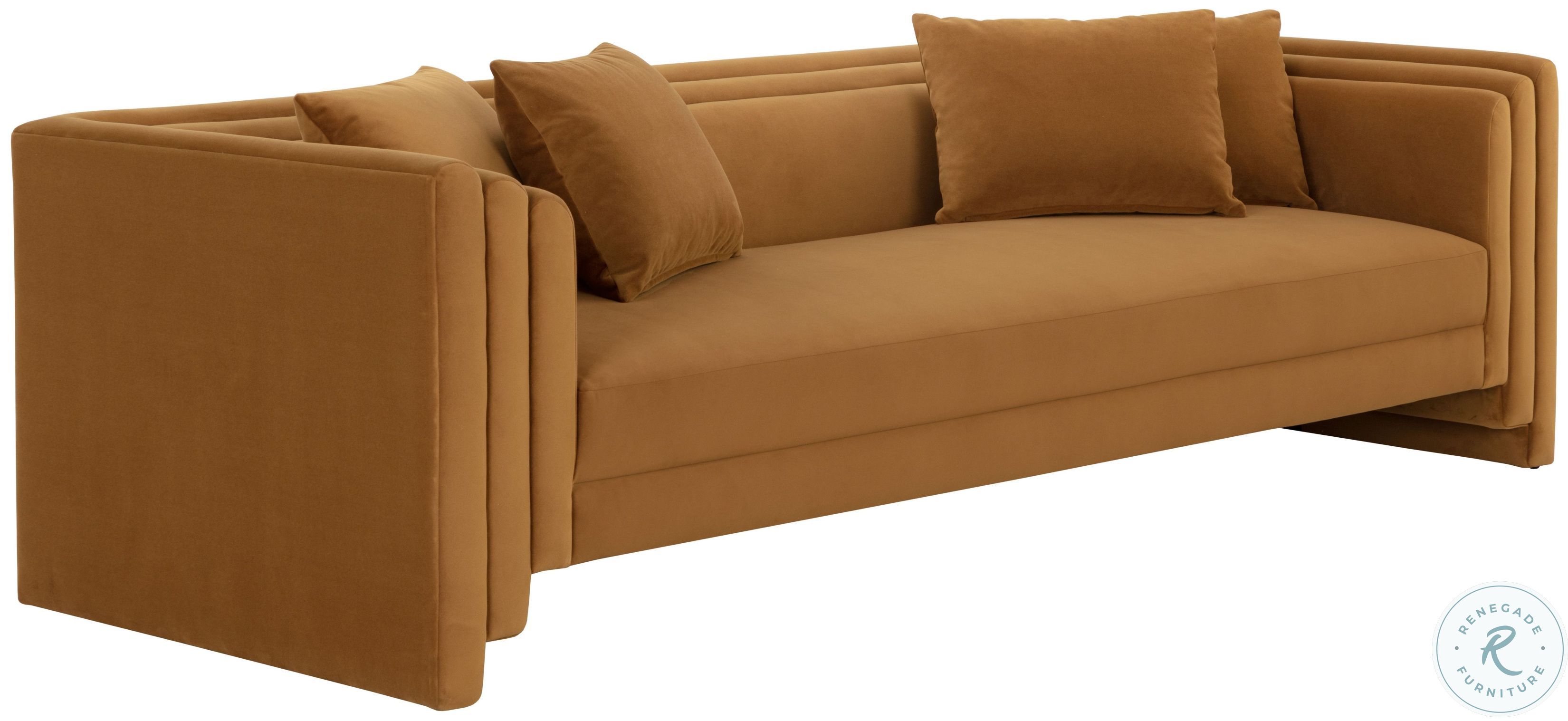 Kira Meg Gold Sofa From Sunpan | Coleman Furniture