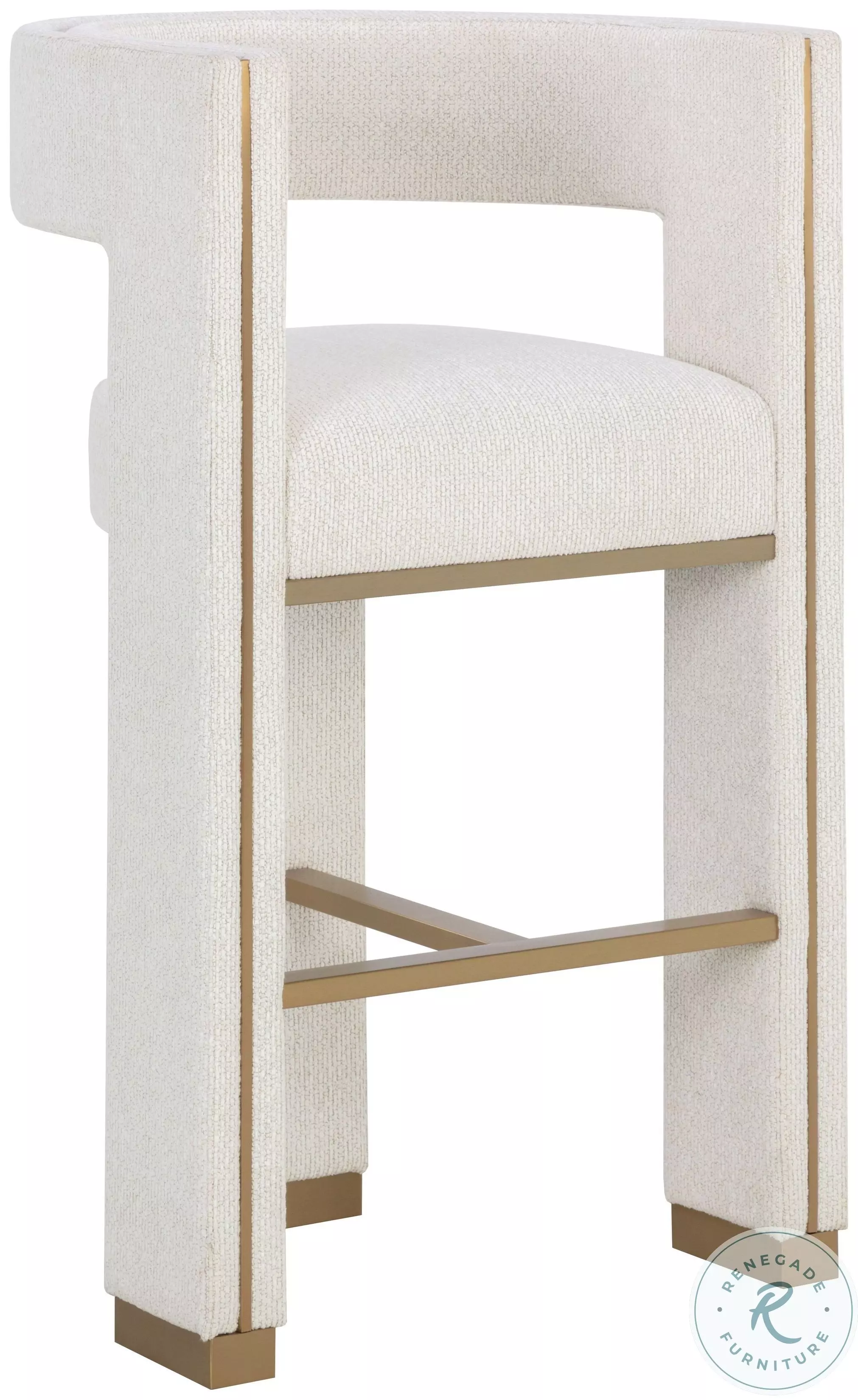 Adamina Rhea Light Barley Bar Stool From Sunpan | Coleman Furniture
