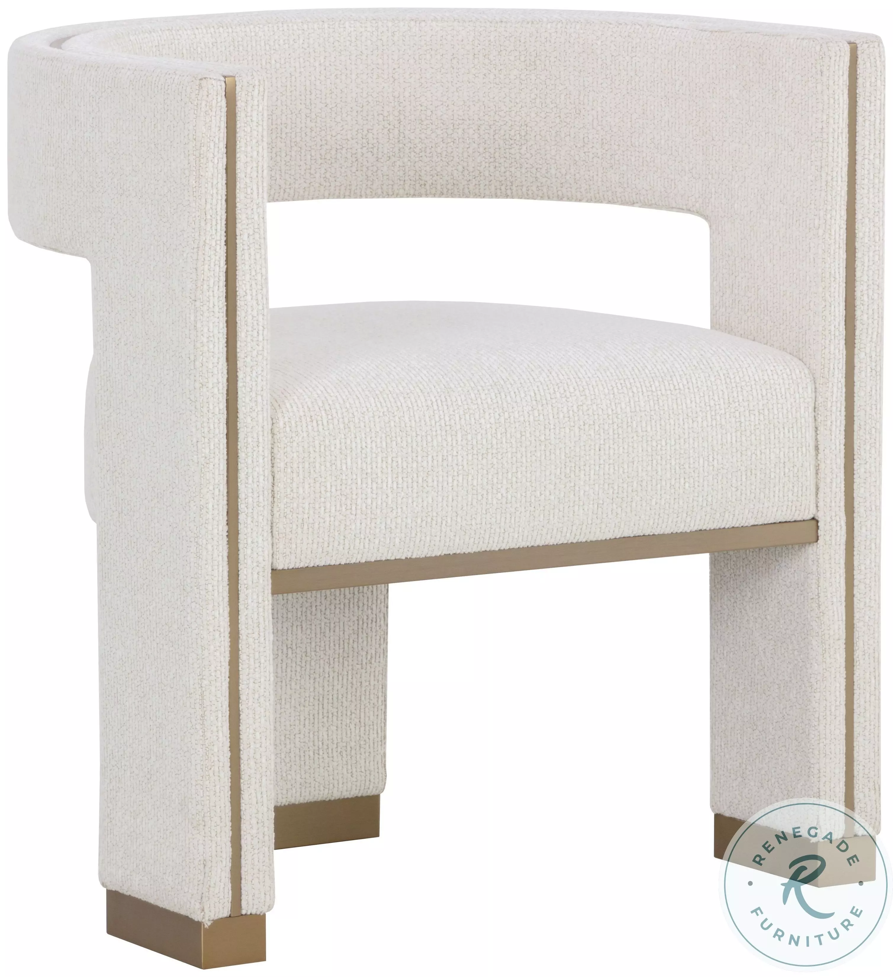 Adamina Rhea Light Barley Dining Arm Chair From Home Gallery Stores ...