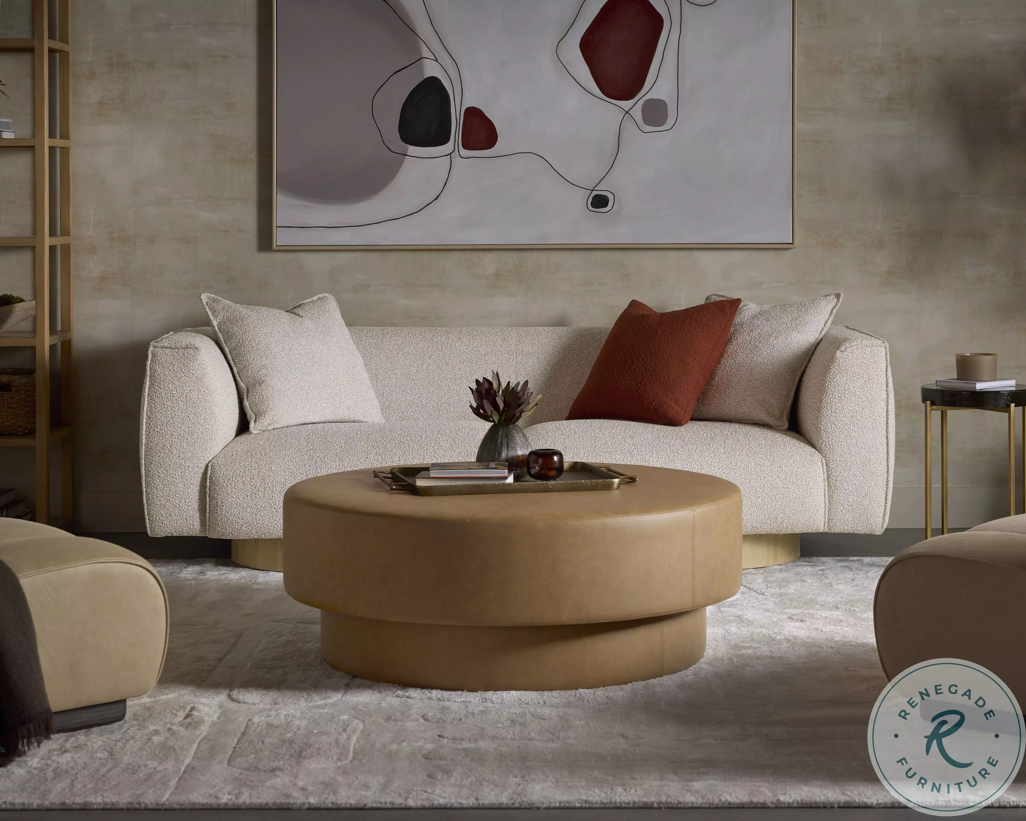 Mattis Santa Cruz Oatmeal Sofa From Sunpan | Coleman Furniture