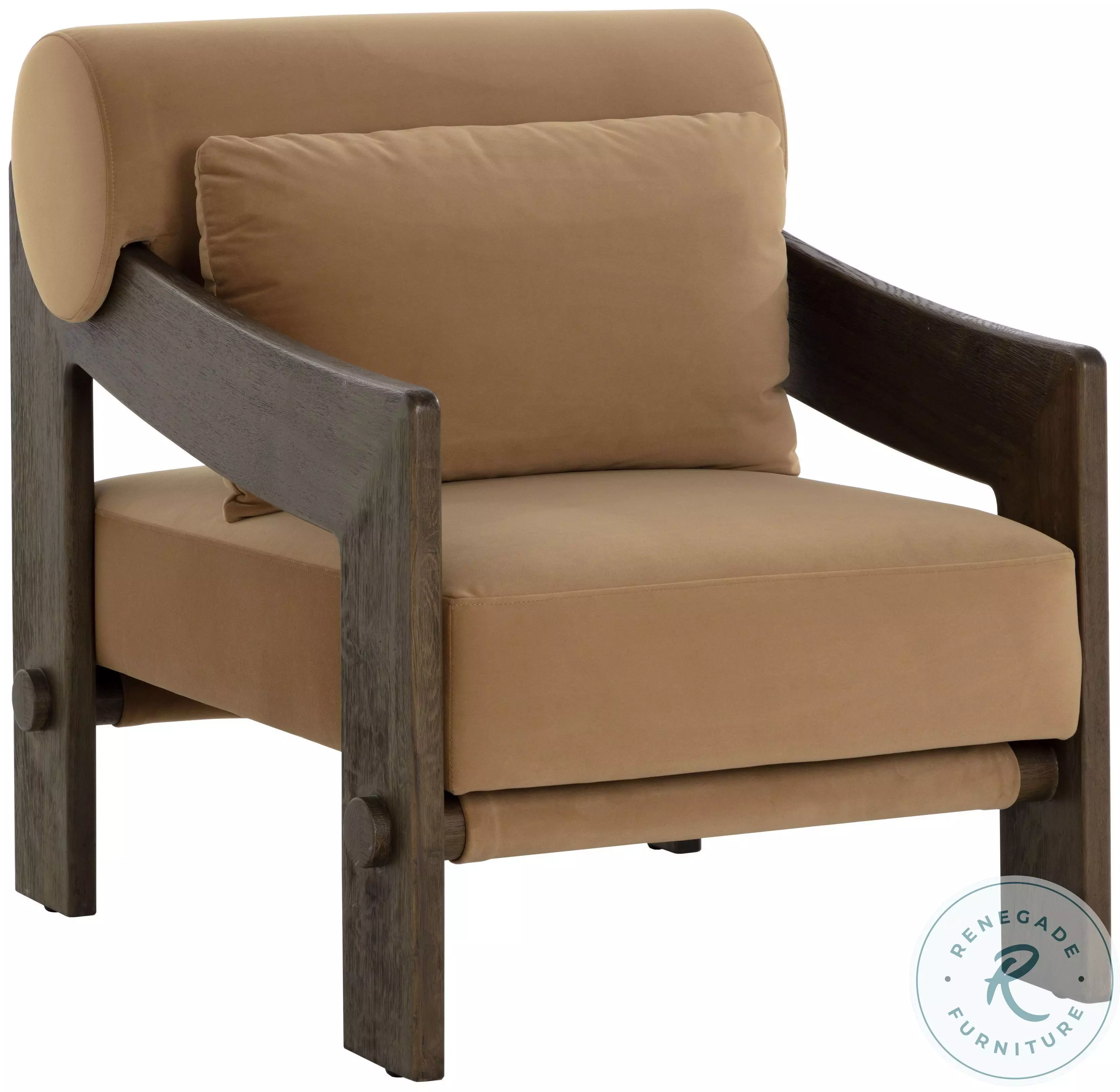 Hiroshi Kona Camel Lounge Chair From Artisan's Nook | Coleman Furniture