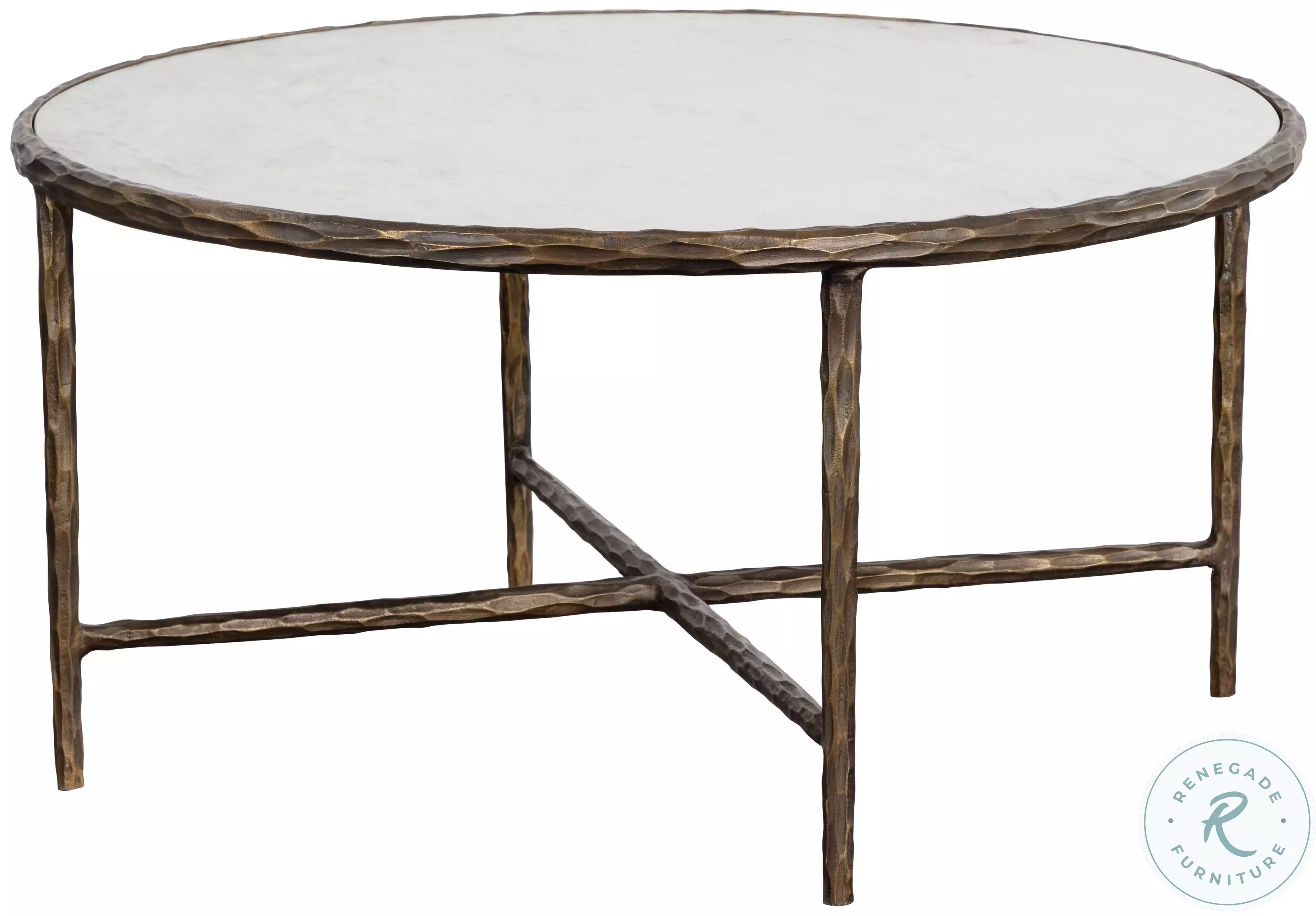 Kian White Coffee Table From Artisan's Nook | Coleman Furniture