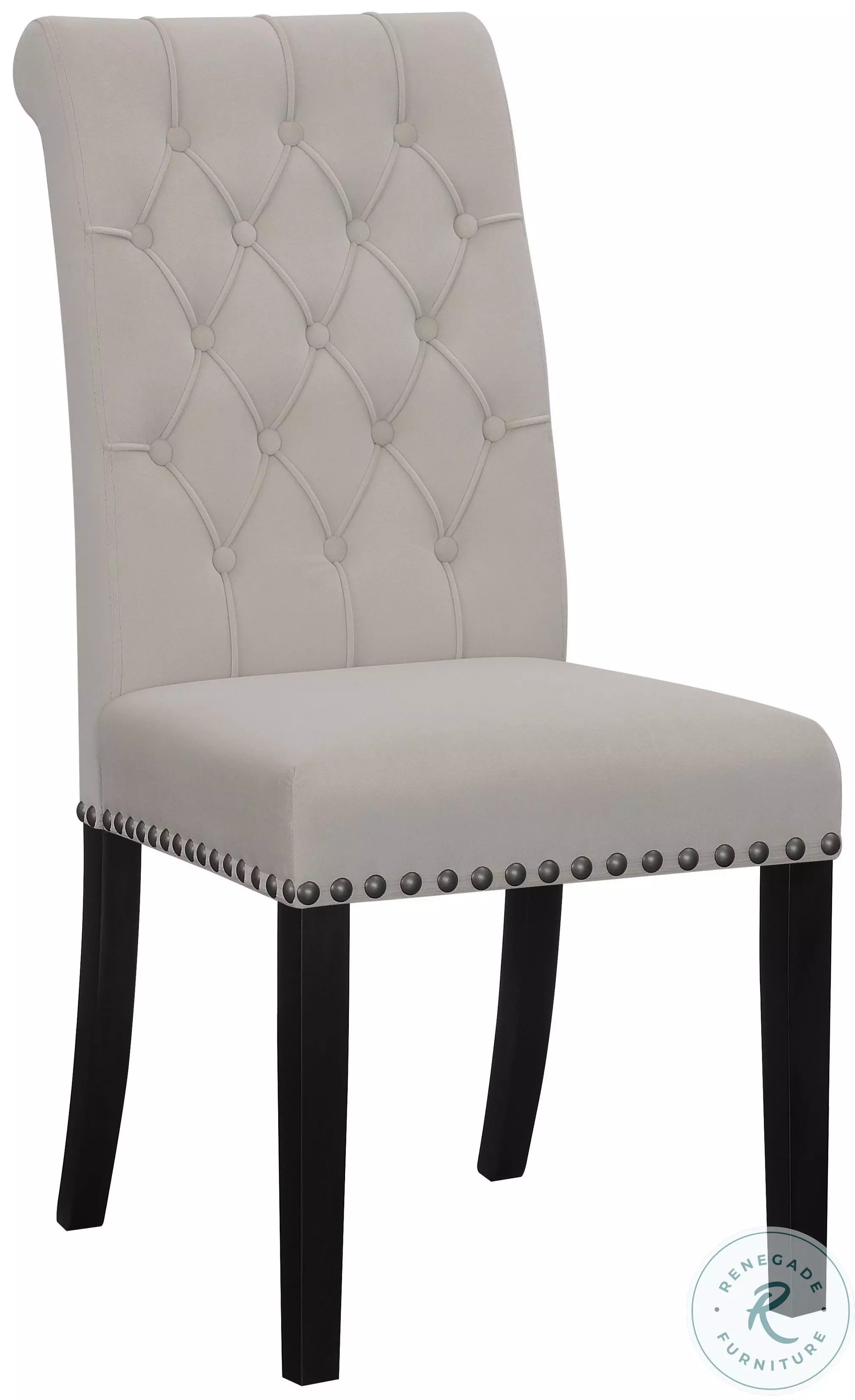 115182 Sand and Rustic Espresso Side Chair Set of 2 From Coaster ...