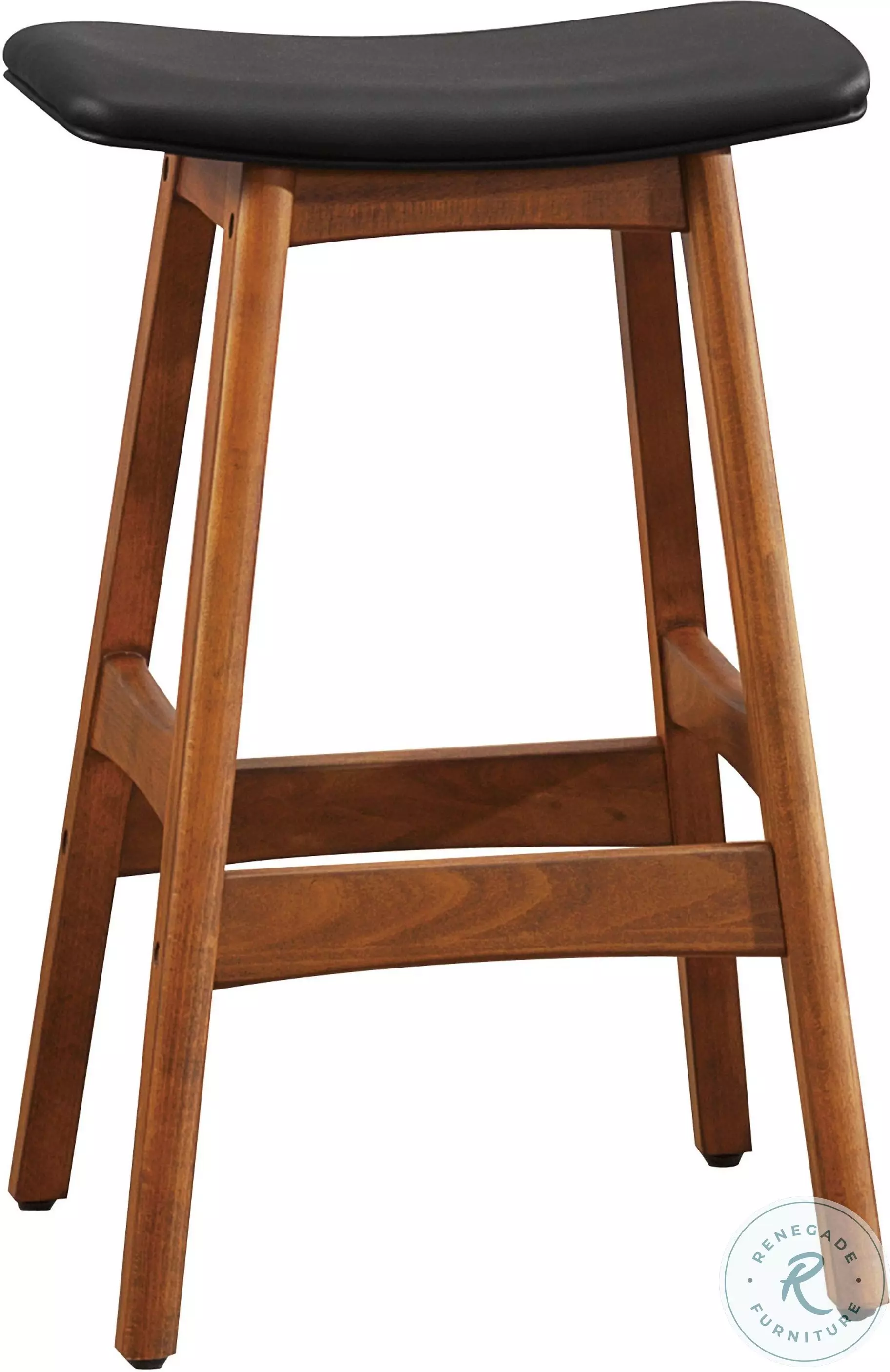 Ride 24 Inch Black Stool Set of 2 from Homelegance - Available at a ...