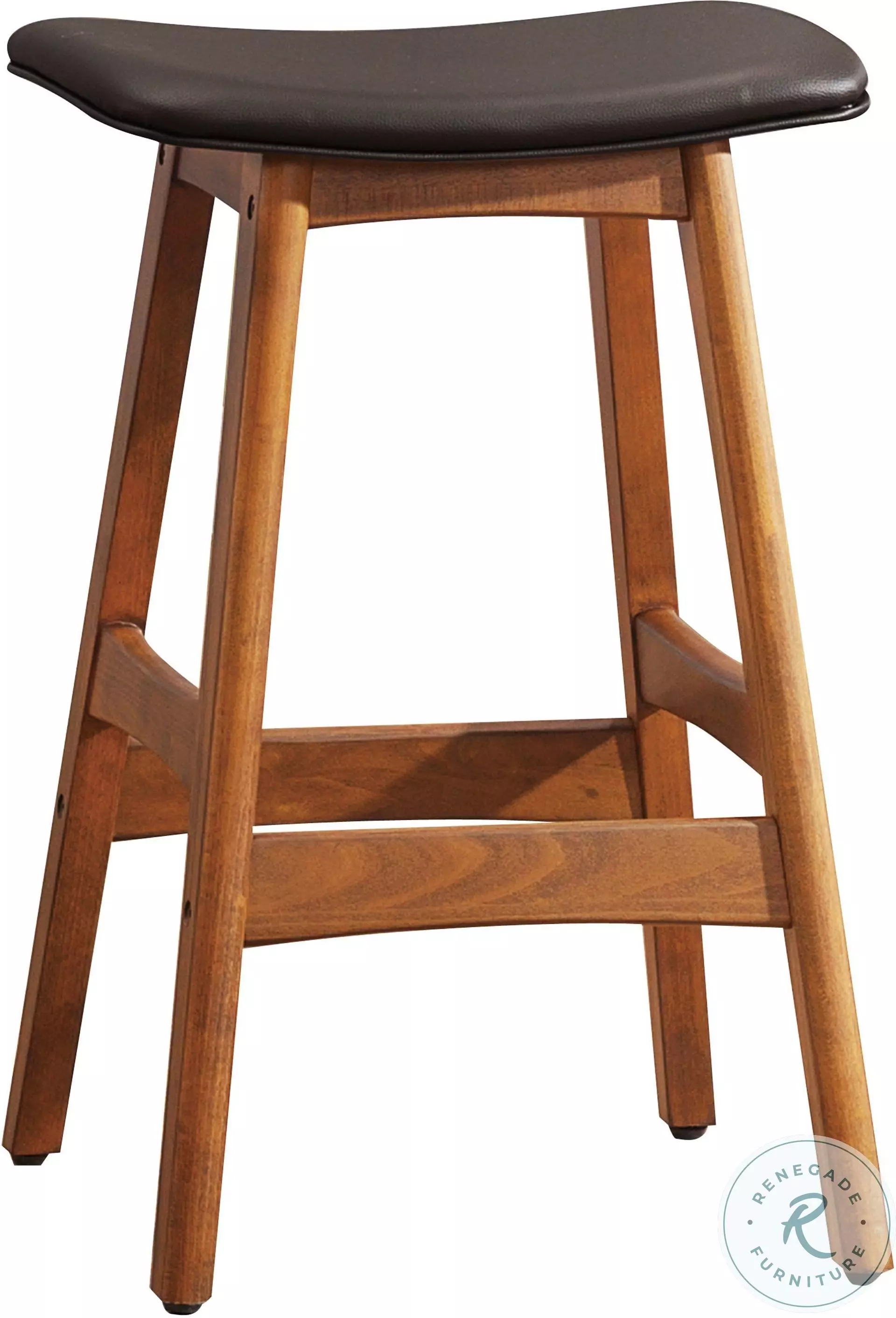 Ride 24 Inch Dark Brown Stool Set of 2 from Homelegance - Available at ...