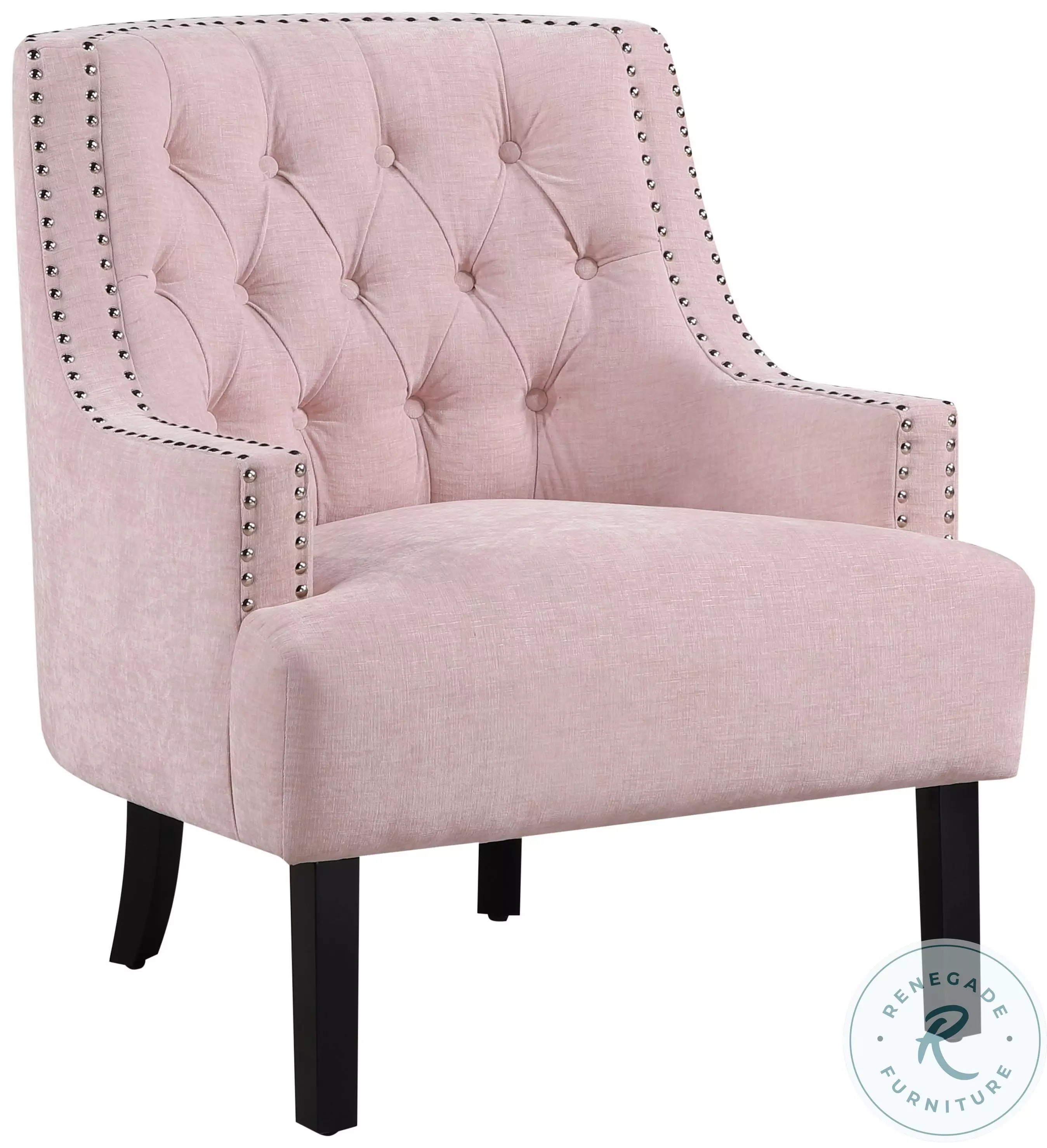 Charisma Pink Accent Chair From Homelegance | Coleman Furniture