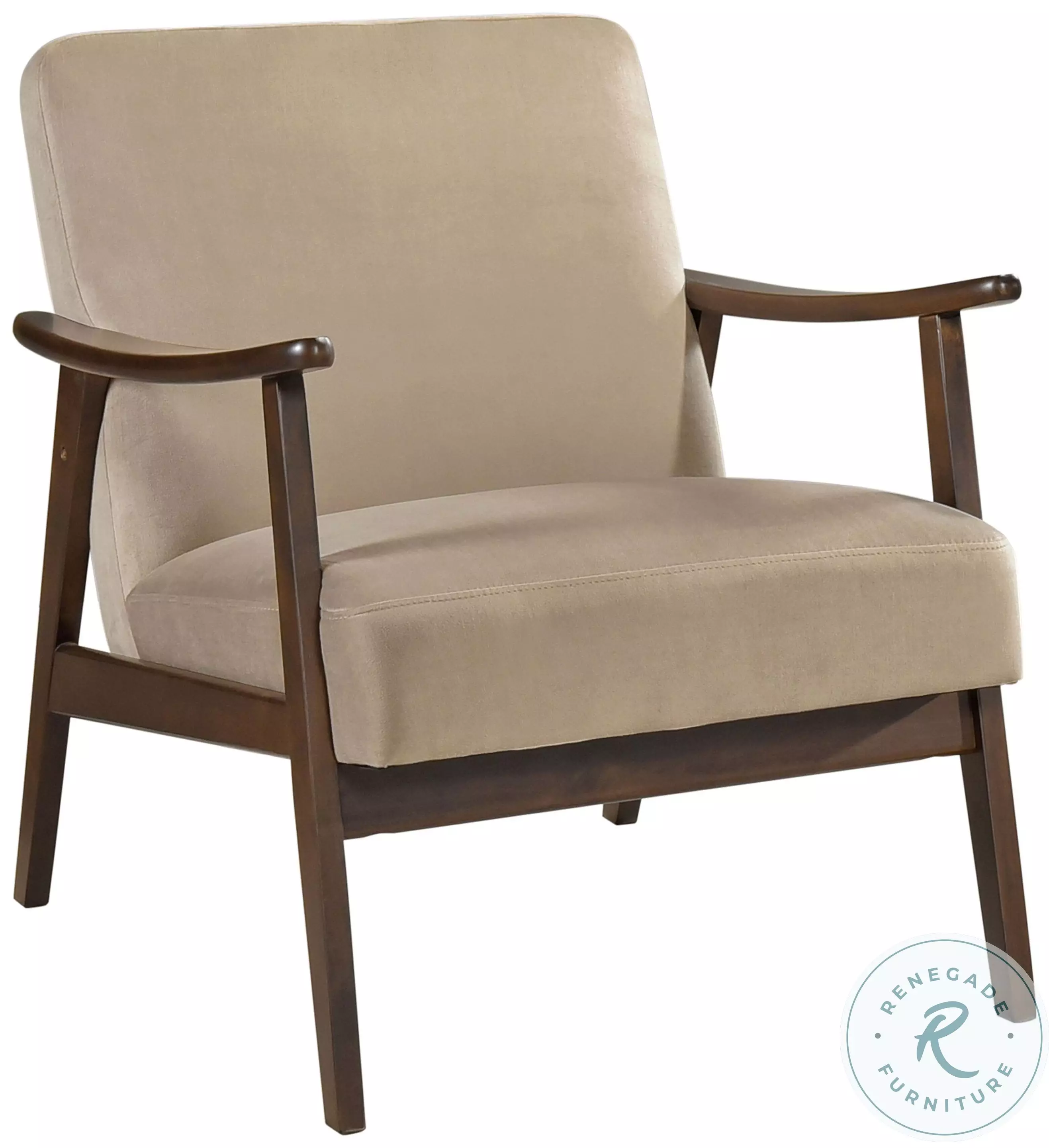 Landers Light Brown Accent Chair From Home Gallery Stores | Home ...