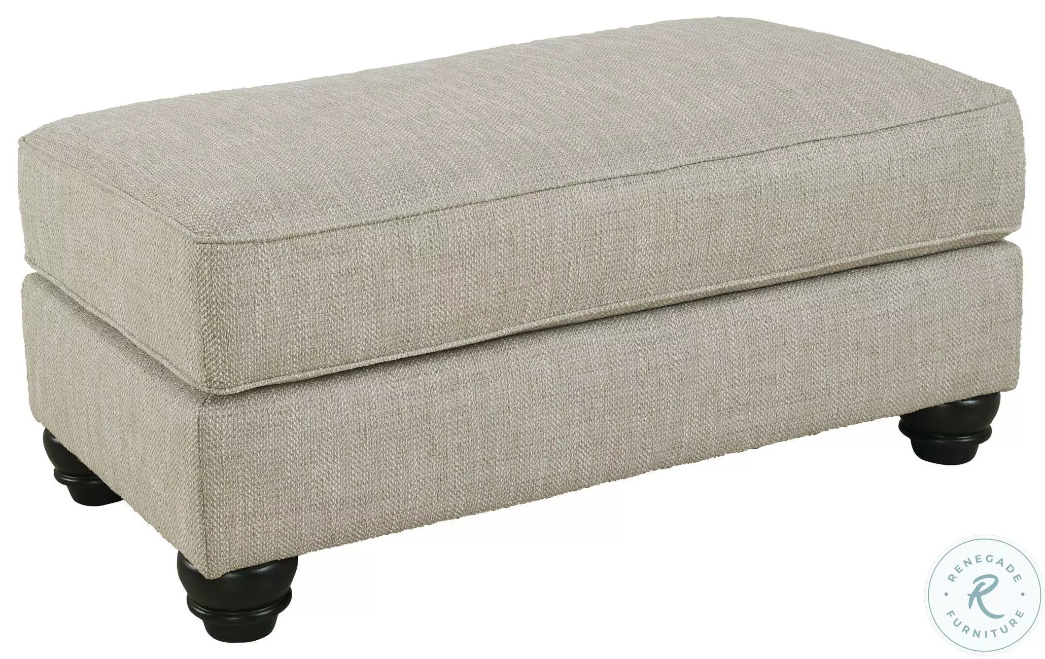 Asanti Fog Ottoman From Ashley Furniture | Coleman Furniture