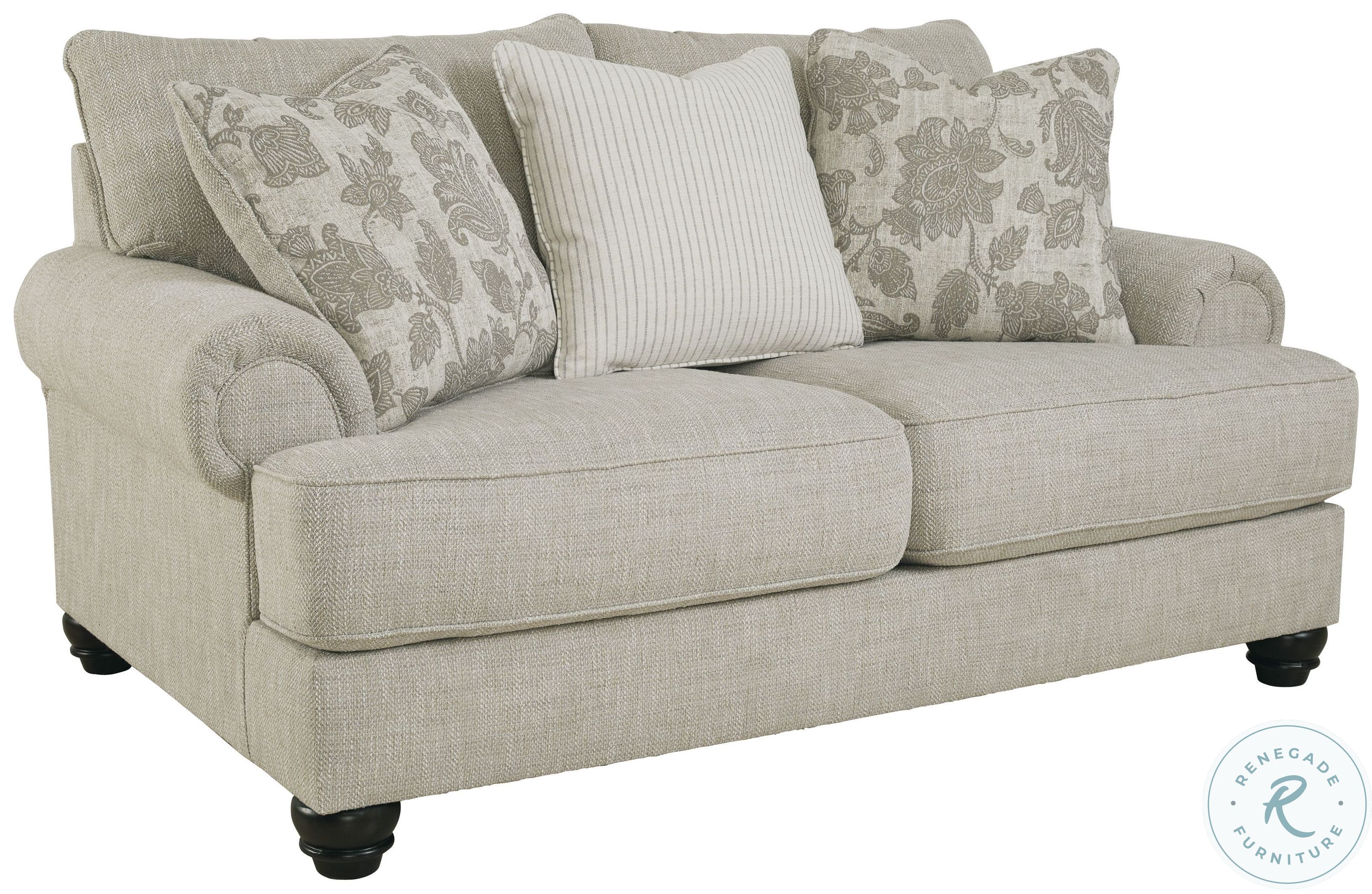 Asanti Fog Loveseat From Ashley Furniture | Coleman Furniture