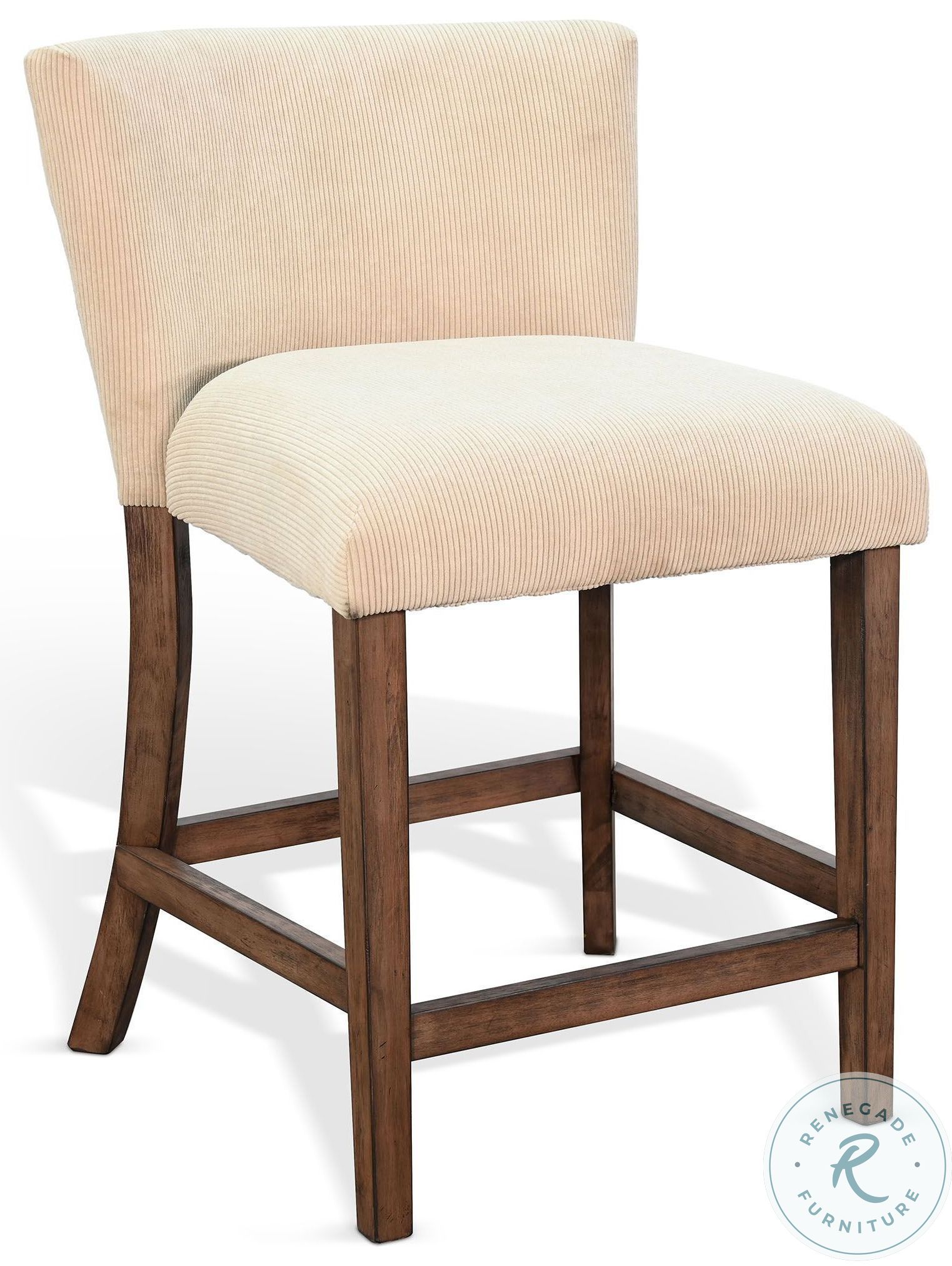 Plushline Buckskin Counter Height Stool Set of 2 from Luna Grove ...