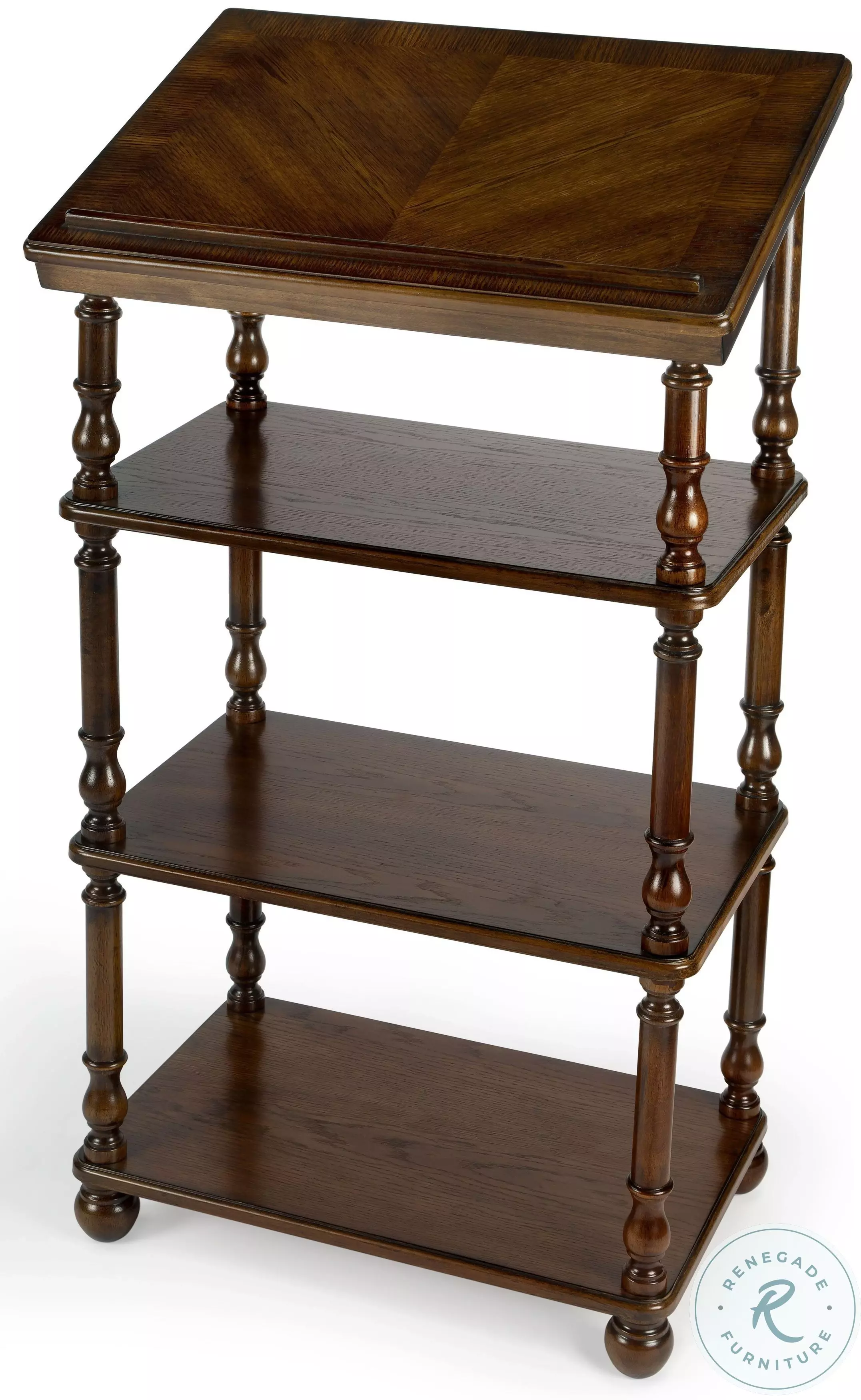 Cherry Library Stand from Butler (1512001) | Coleman Furniture