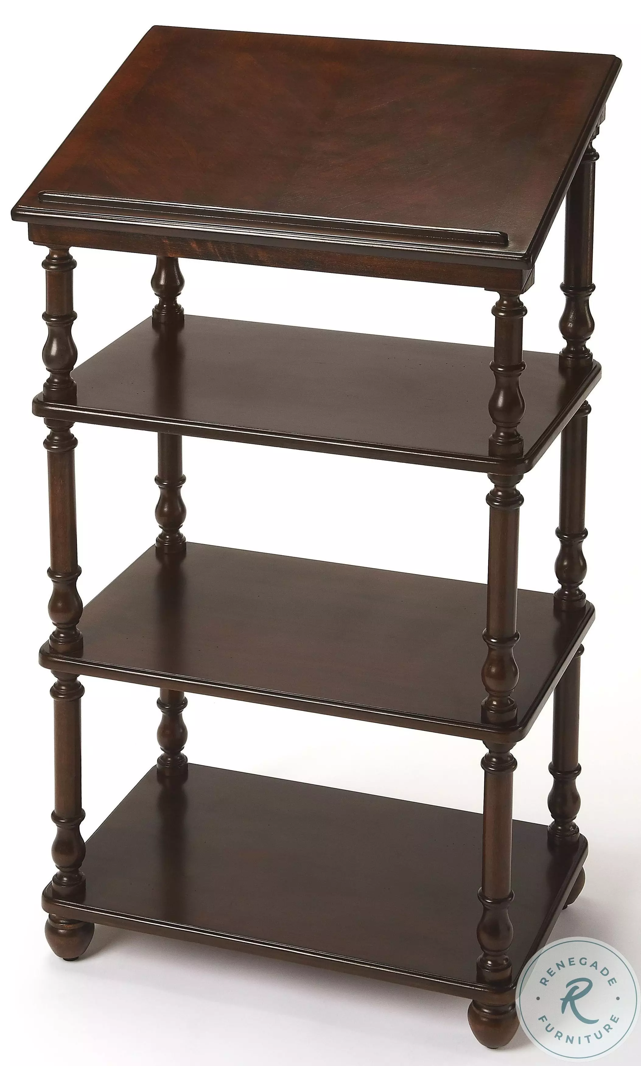 Cherry 1512024 Library Stand from Butler (1512024) | Coleman Furniture