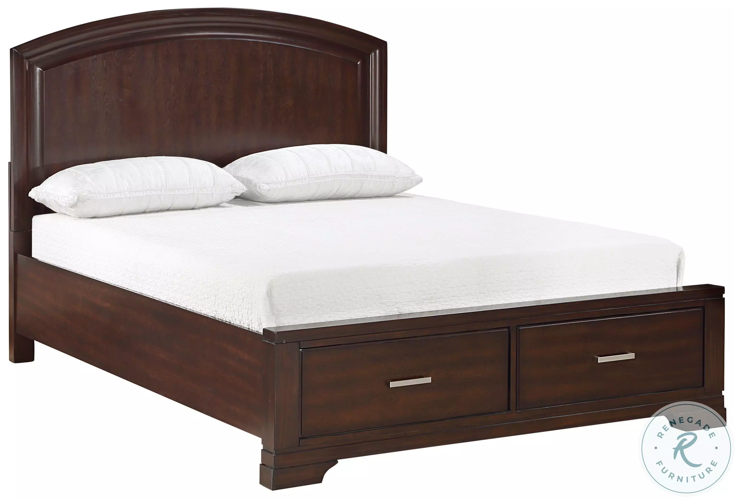 Hudson Cherry Full Storage Platform Bed From Home Gallery Stores | Home ...