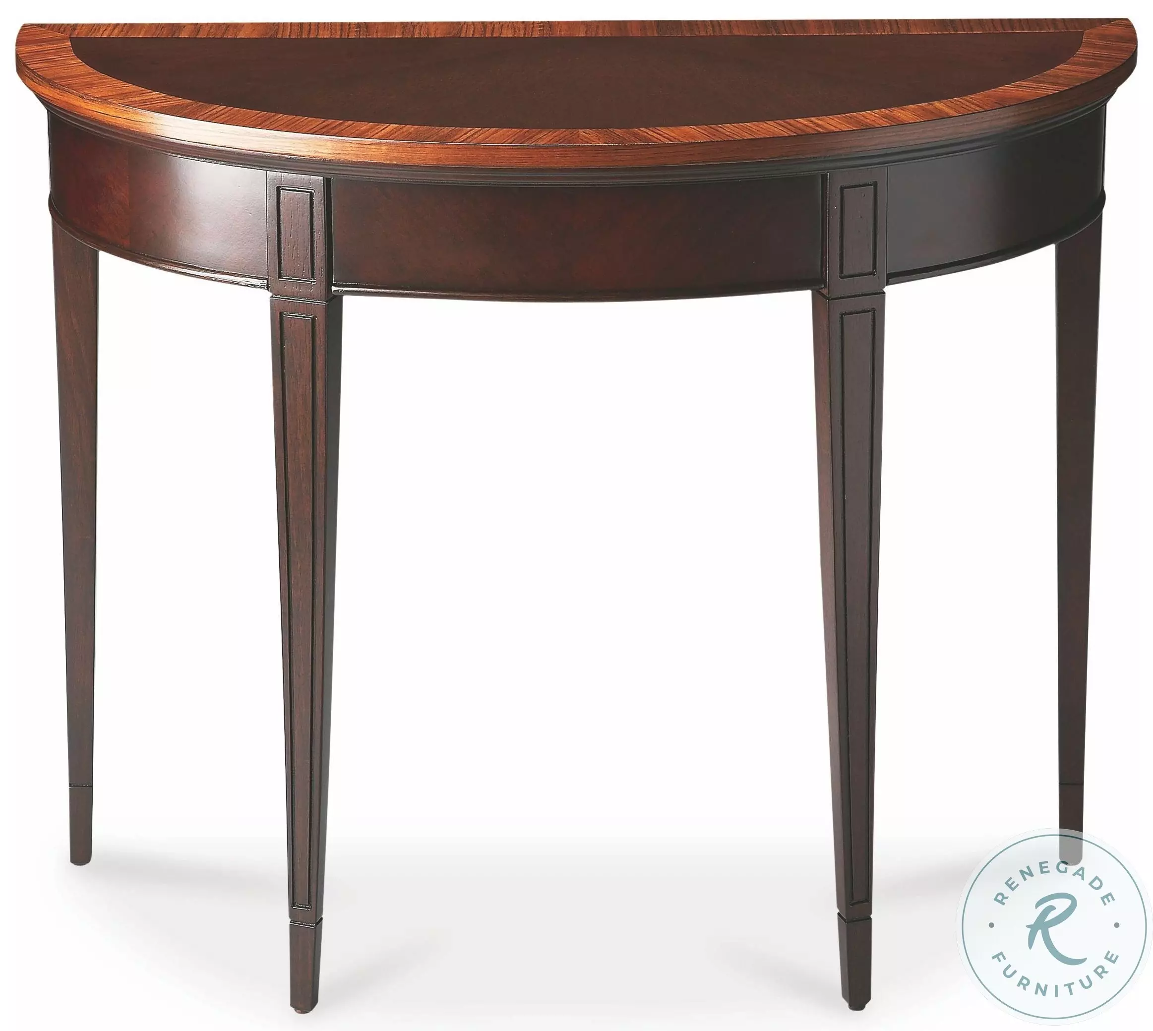 Masterpiece Cherry Nouveau Demilune Console Table from Butler (1533211 ...