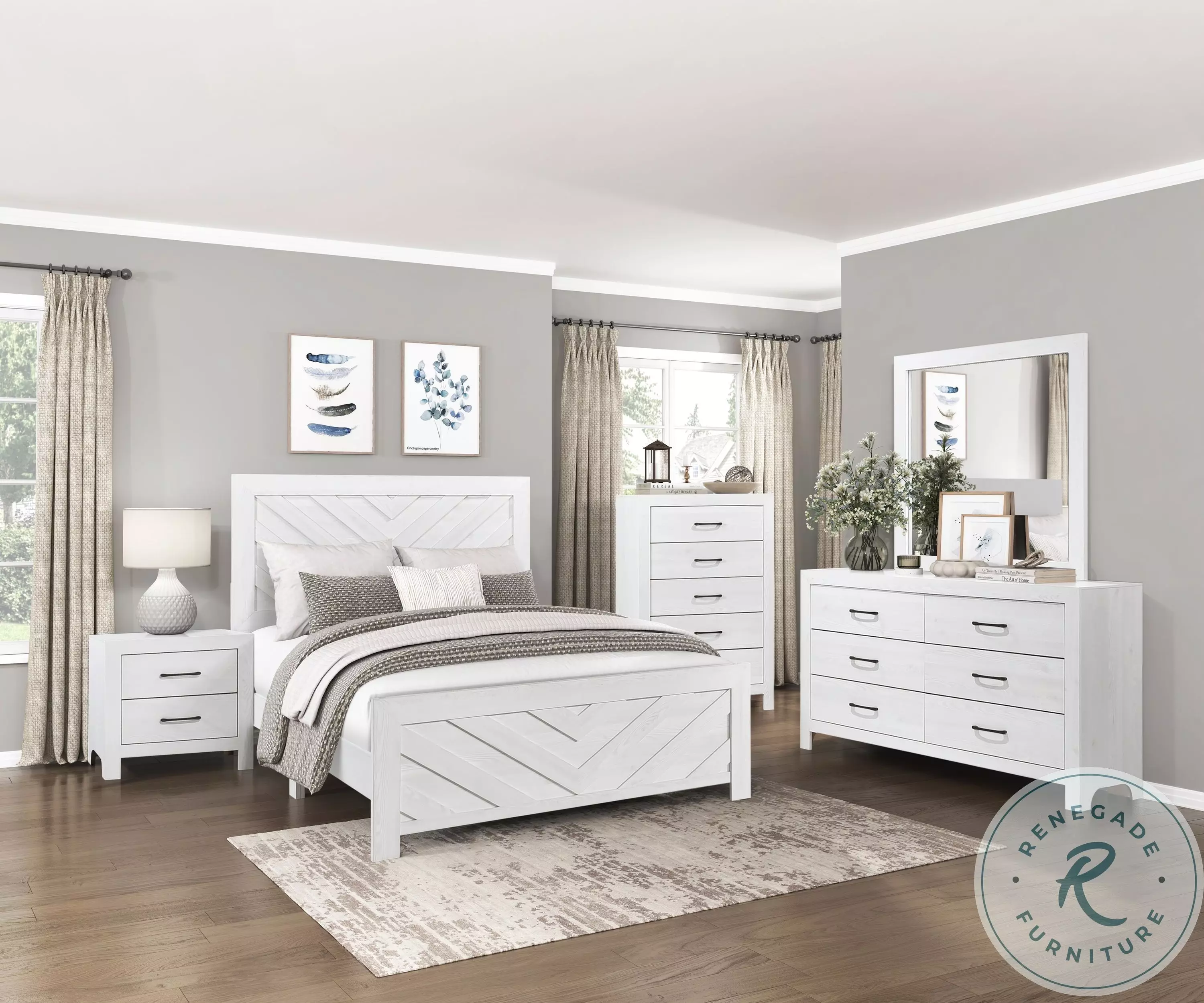 Corbin Panel Bedroom Set from Homelegance | Coleman Furniture