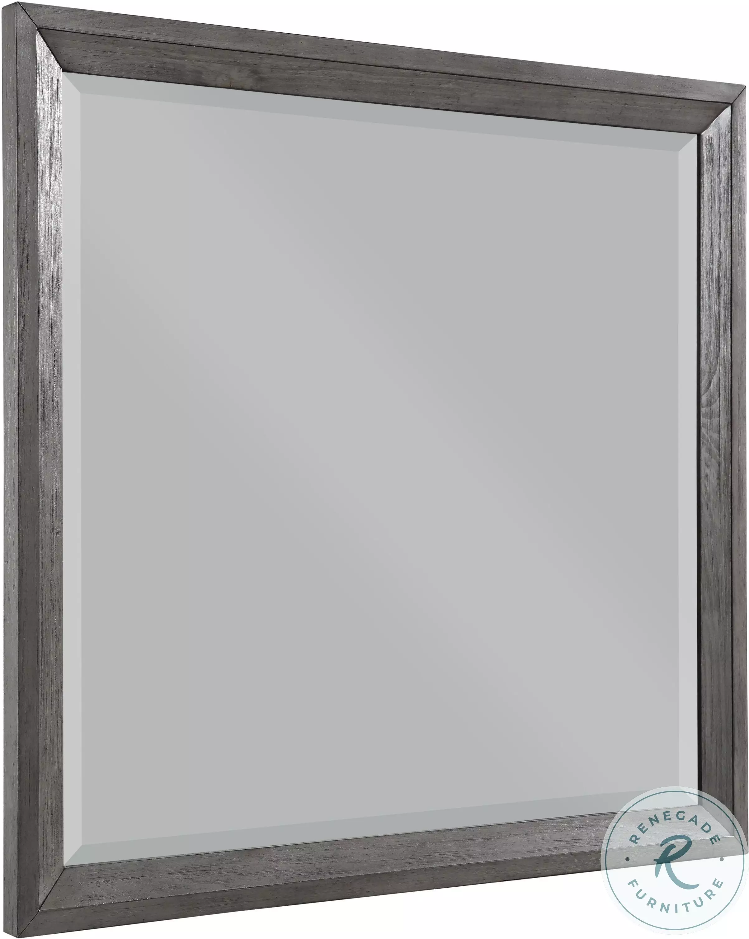 West End Gray Mirror From Homelegance | Coleman Furniture