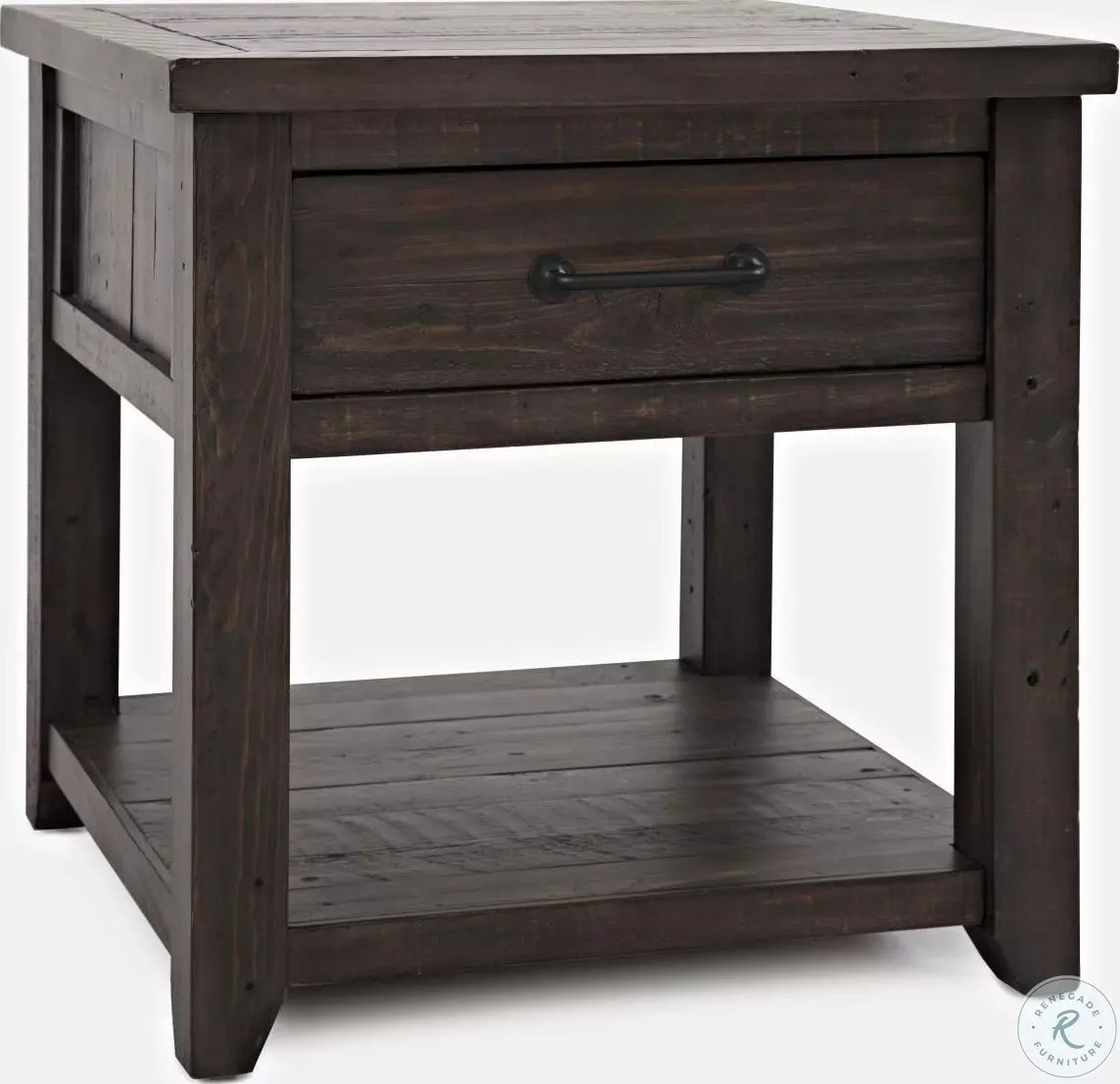 Madison County Barnwood Harris End Table from Jofran | Coleman Furniture