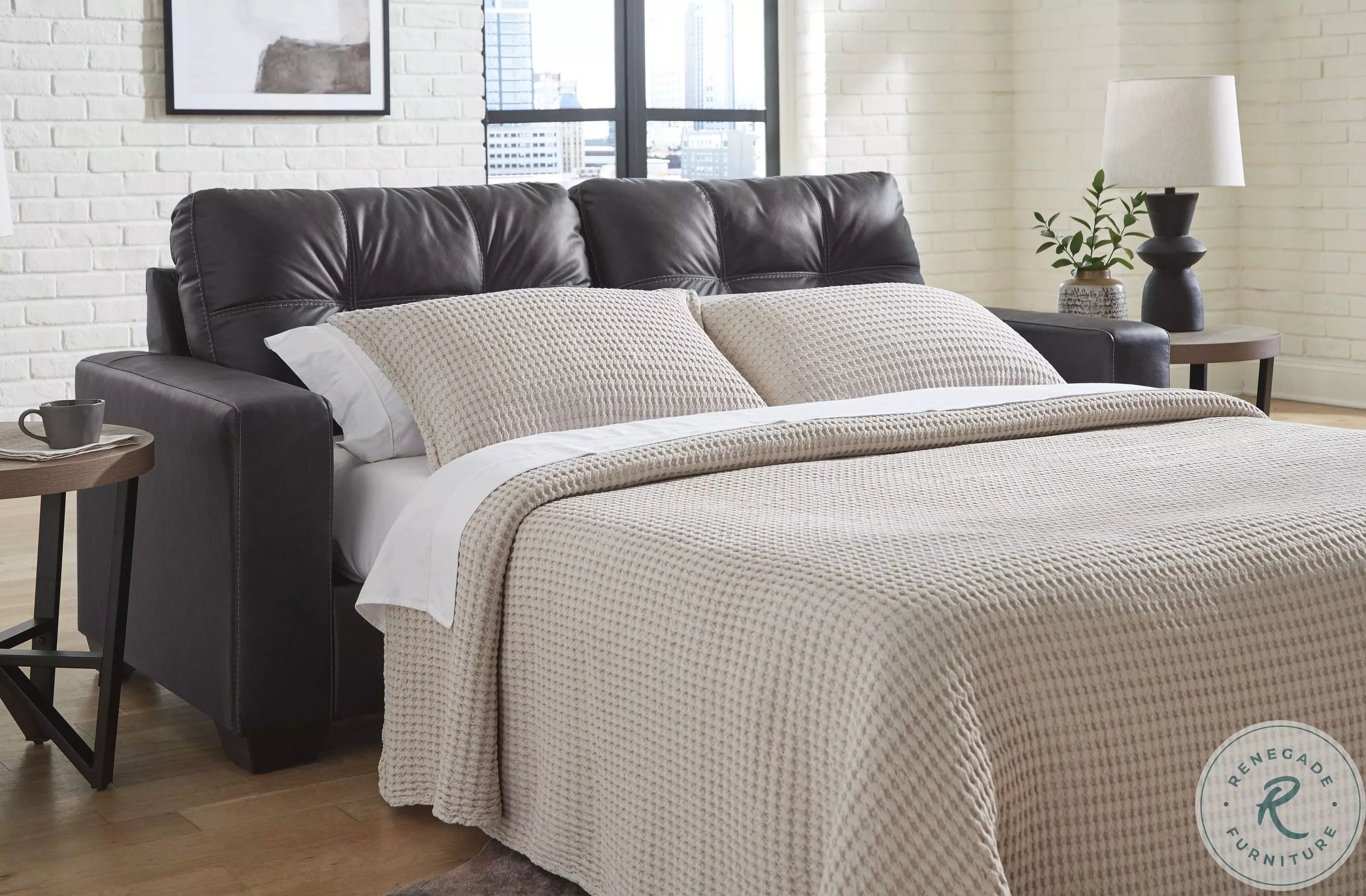 Barlin Mills Carbon Queen Sofa Sleeper From Ashley Furniture | Coleman ...