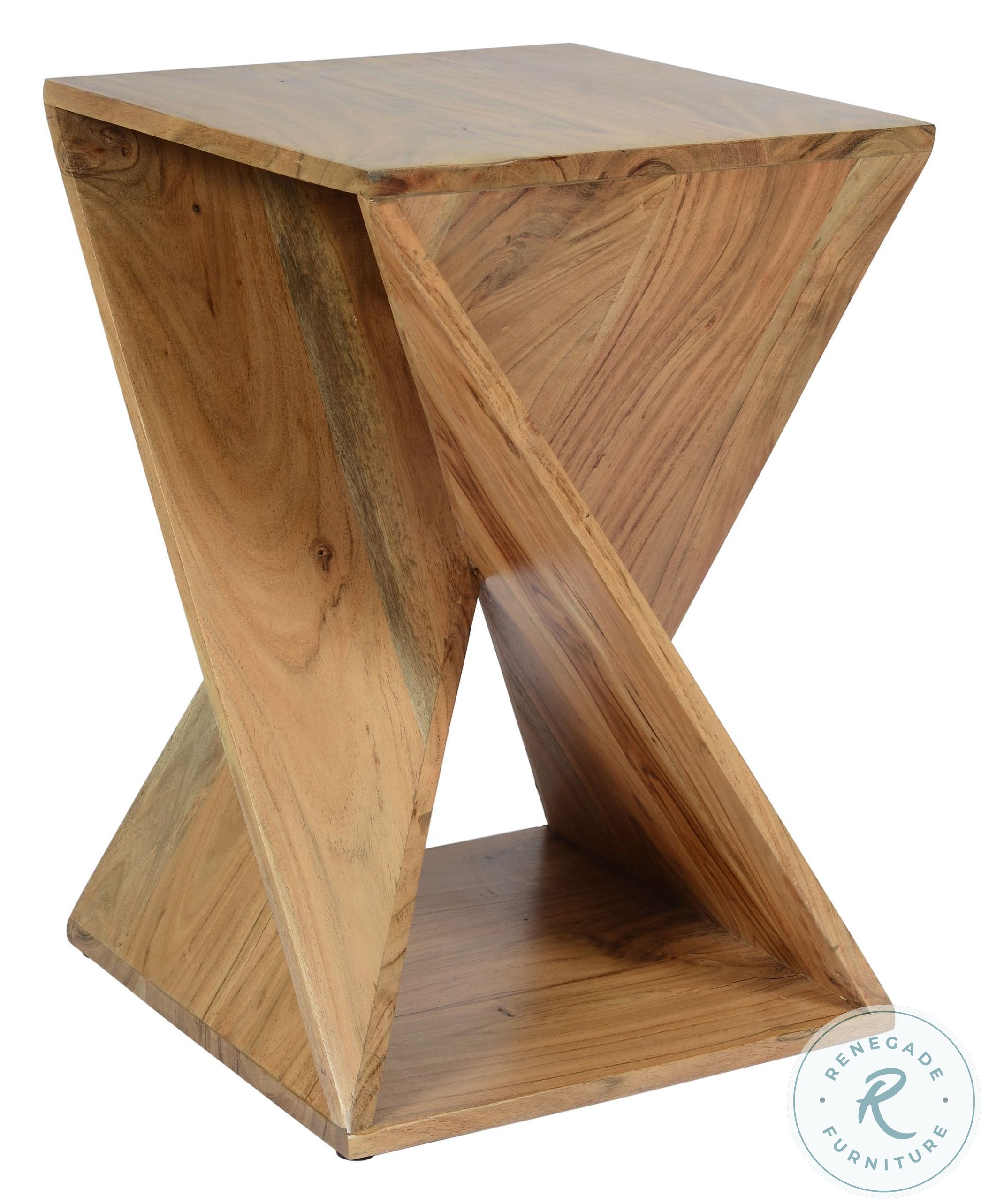 Global Archive Natural Jasper Accent Table From Jofran | Coleman Furniture