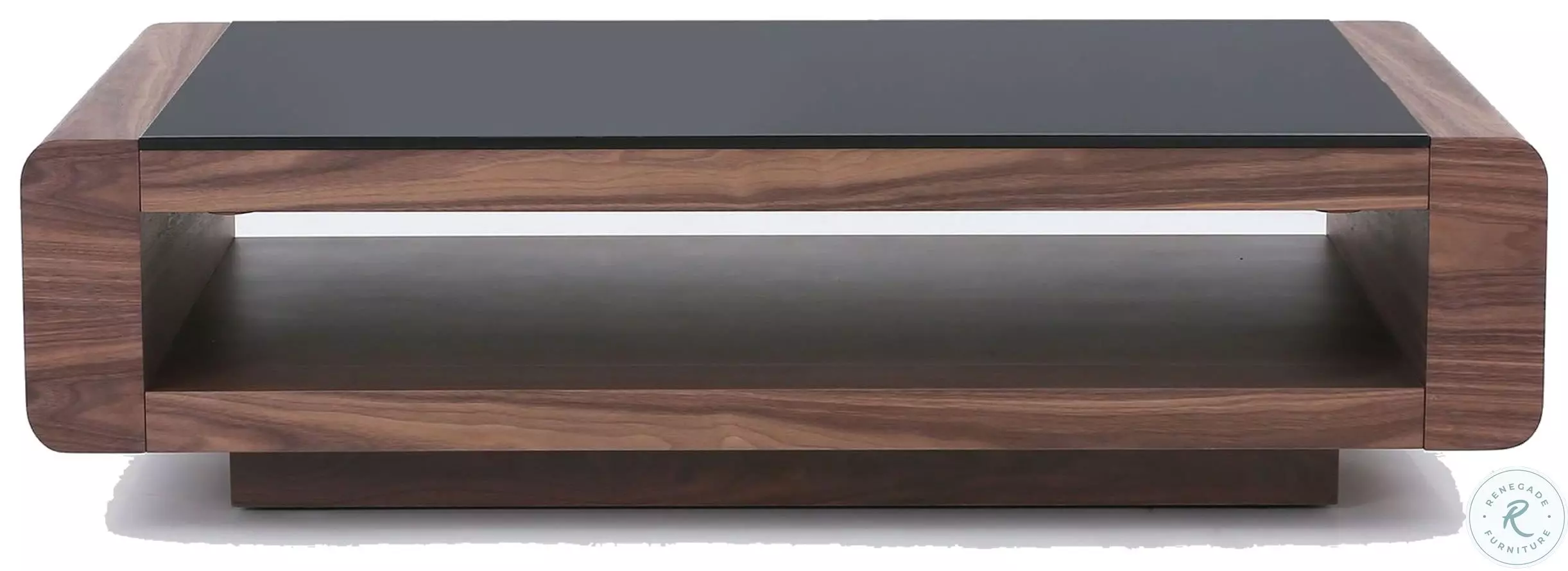 Tudor Walnut Modern Coffee Table from JNM | Coleman Furniture