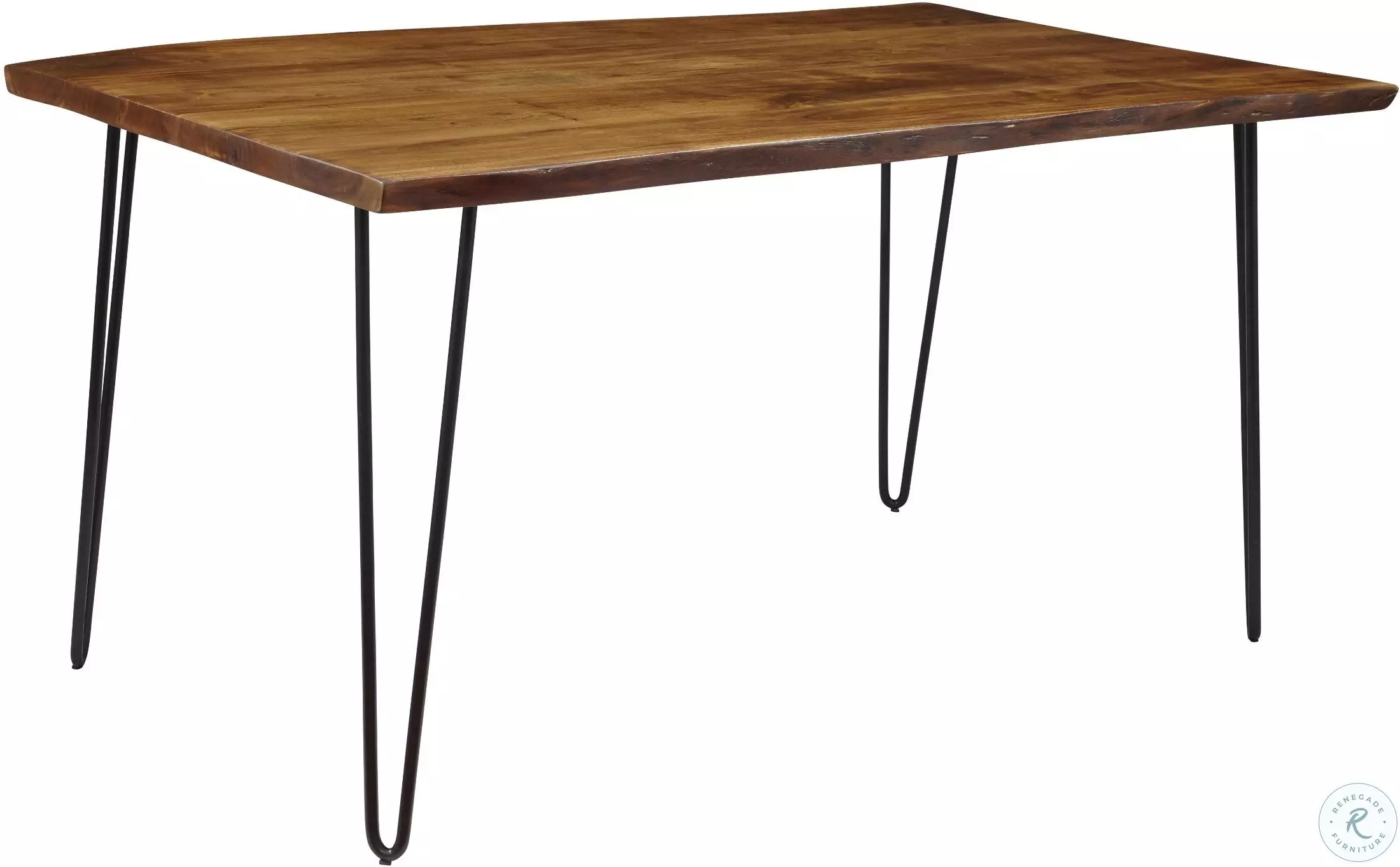 Nature's Edge Rich Brown 60" Dining Table from Jofran | Coleman Furniture