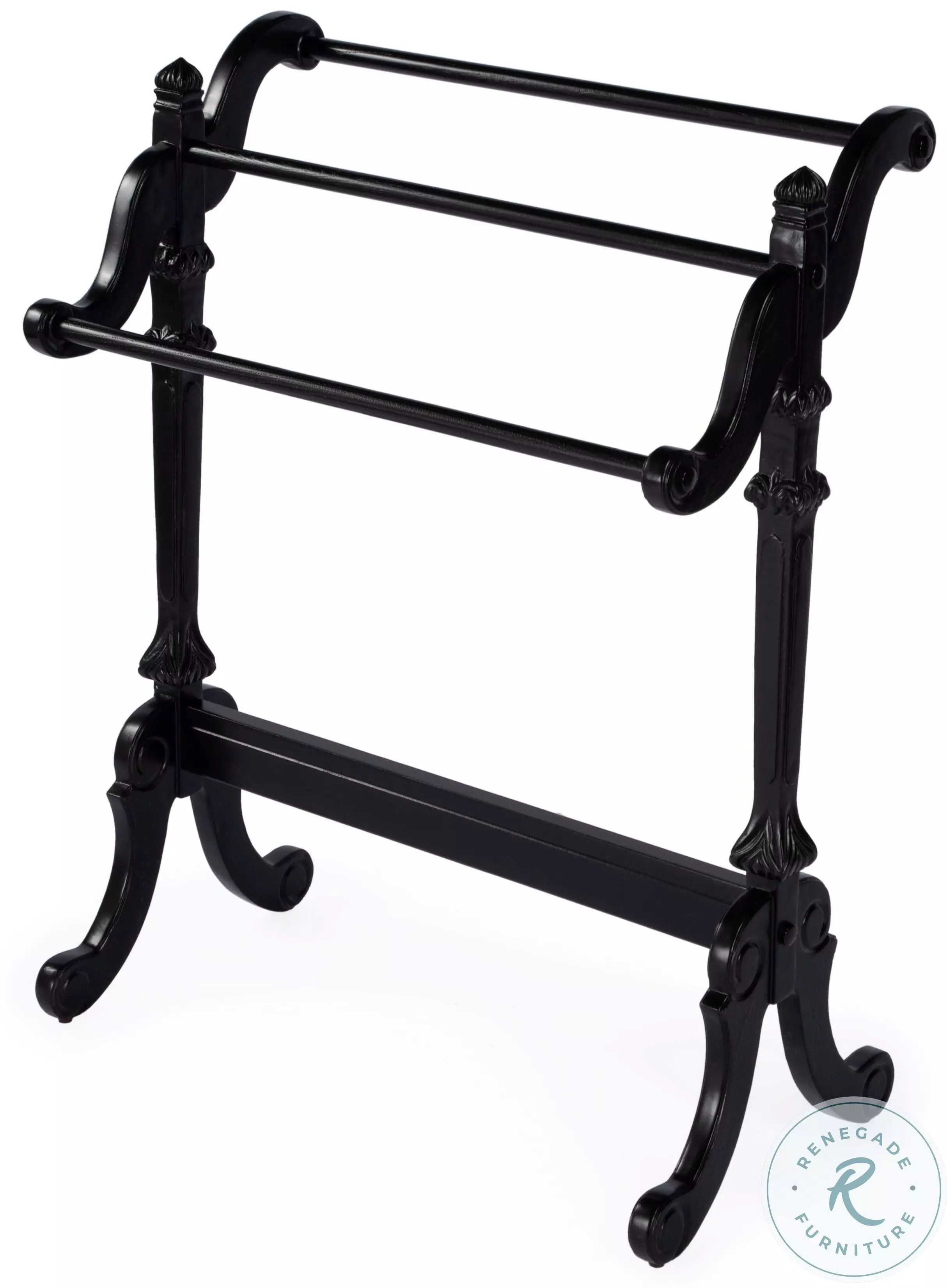 Newhouse Black Licorice Blanket Stand From Butler | Coleman Furniture
