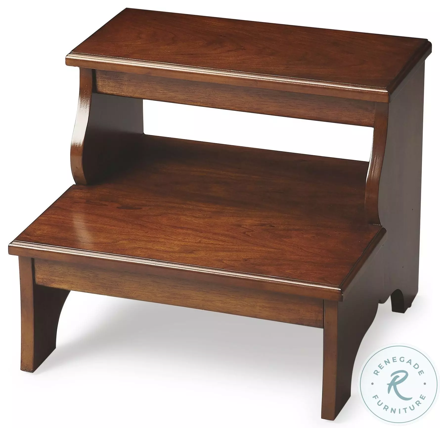 Masterpiece Chestnut Stain Step Stool from Butler (1922108) | Coleman ...