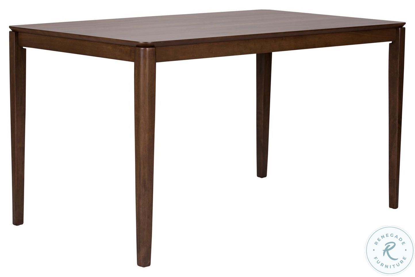Space Savers Satin Walnut Rectangular Leg Dining Table from Liberty ...