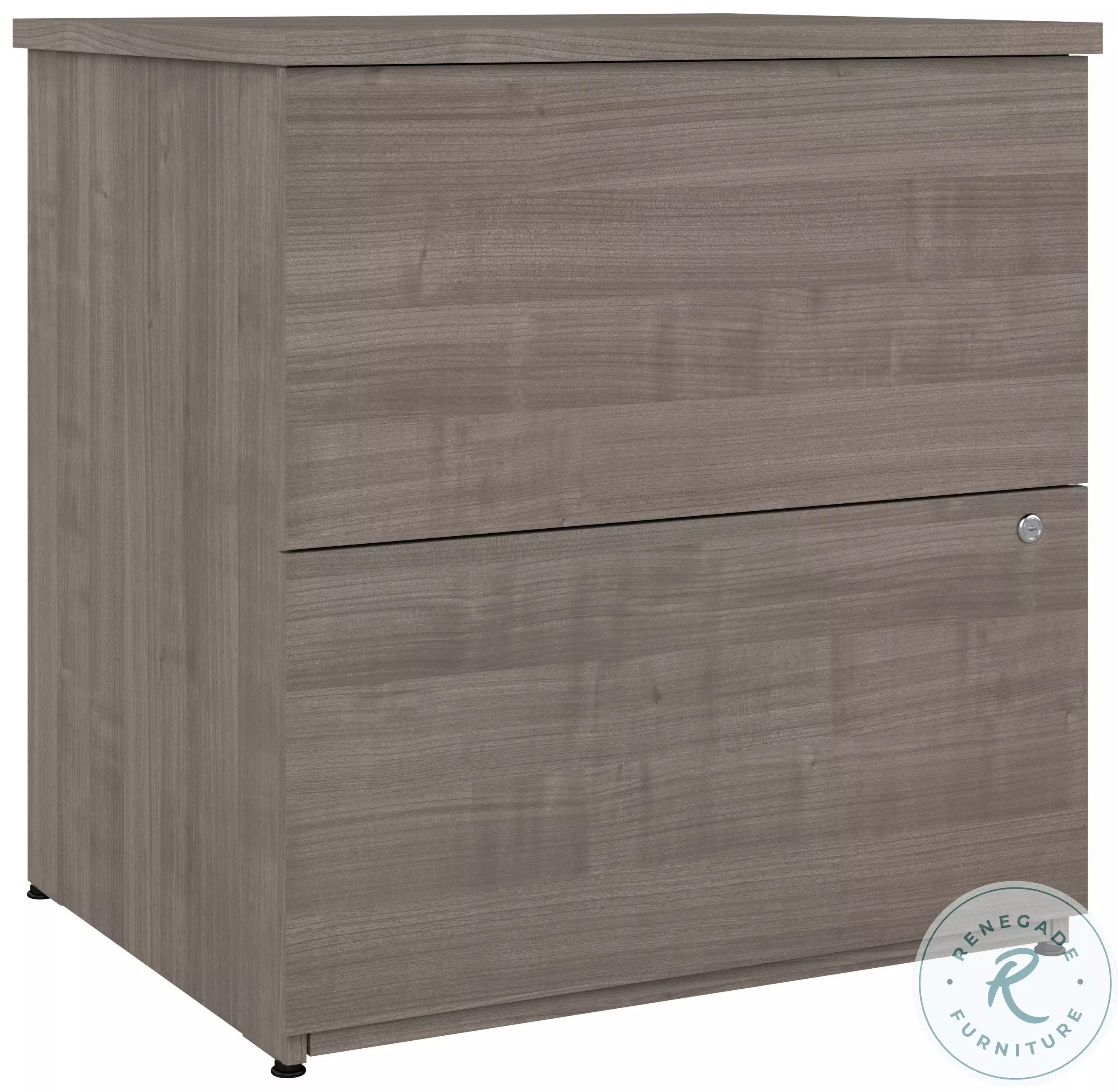 Universel Silver Maple 28" Standard 2 Drawer Lateral File Cabinet From ...