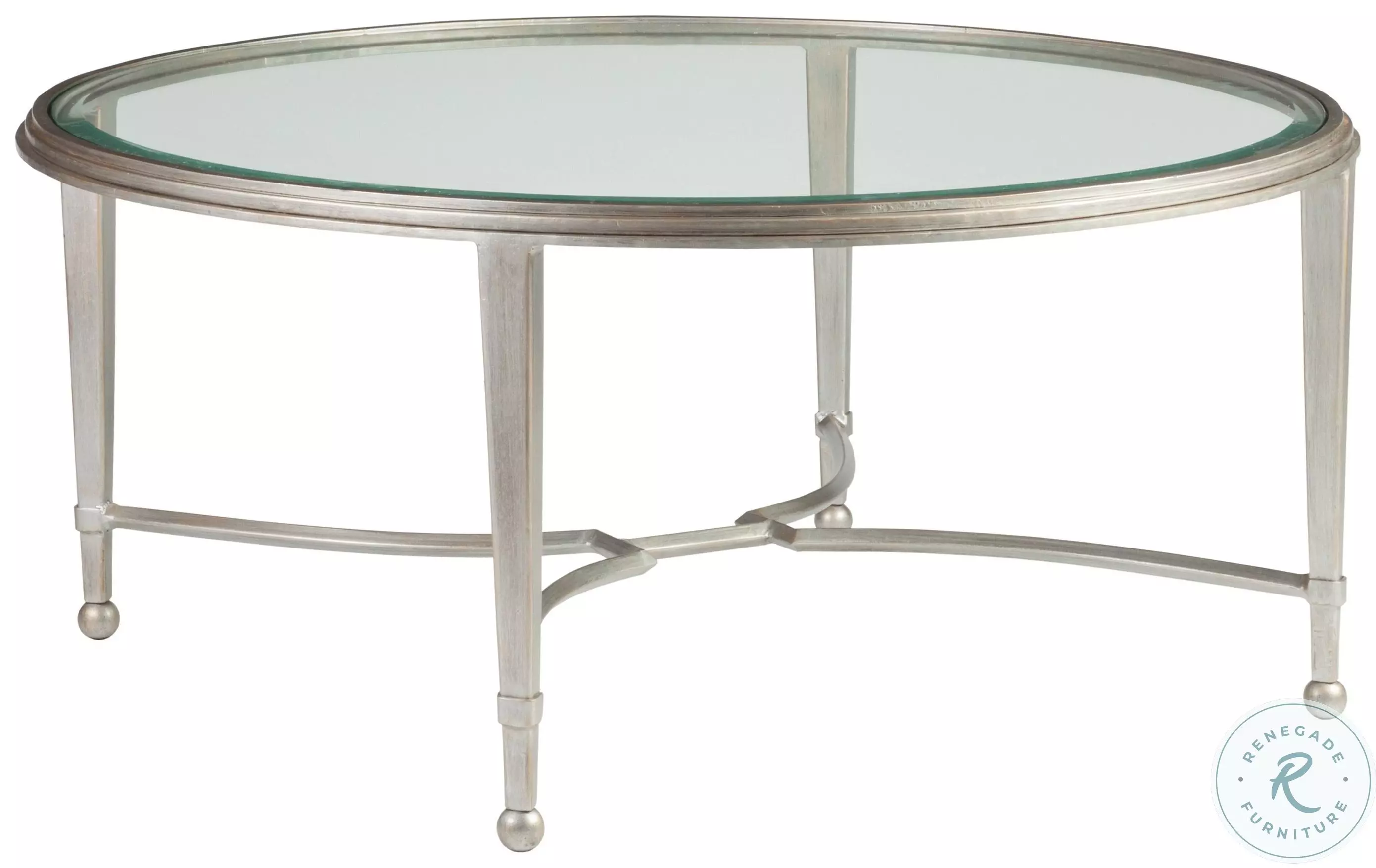 Sangiovese Argento Round Cocktail Table from Artistica Home | Coleman ...