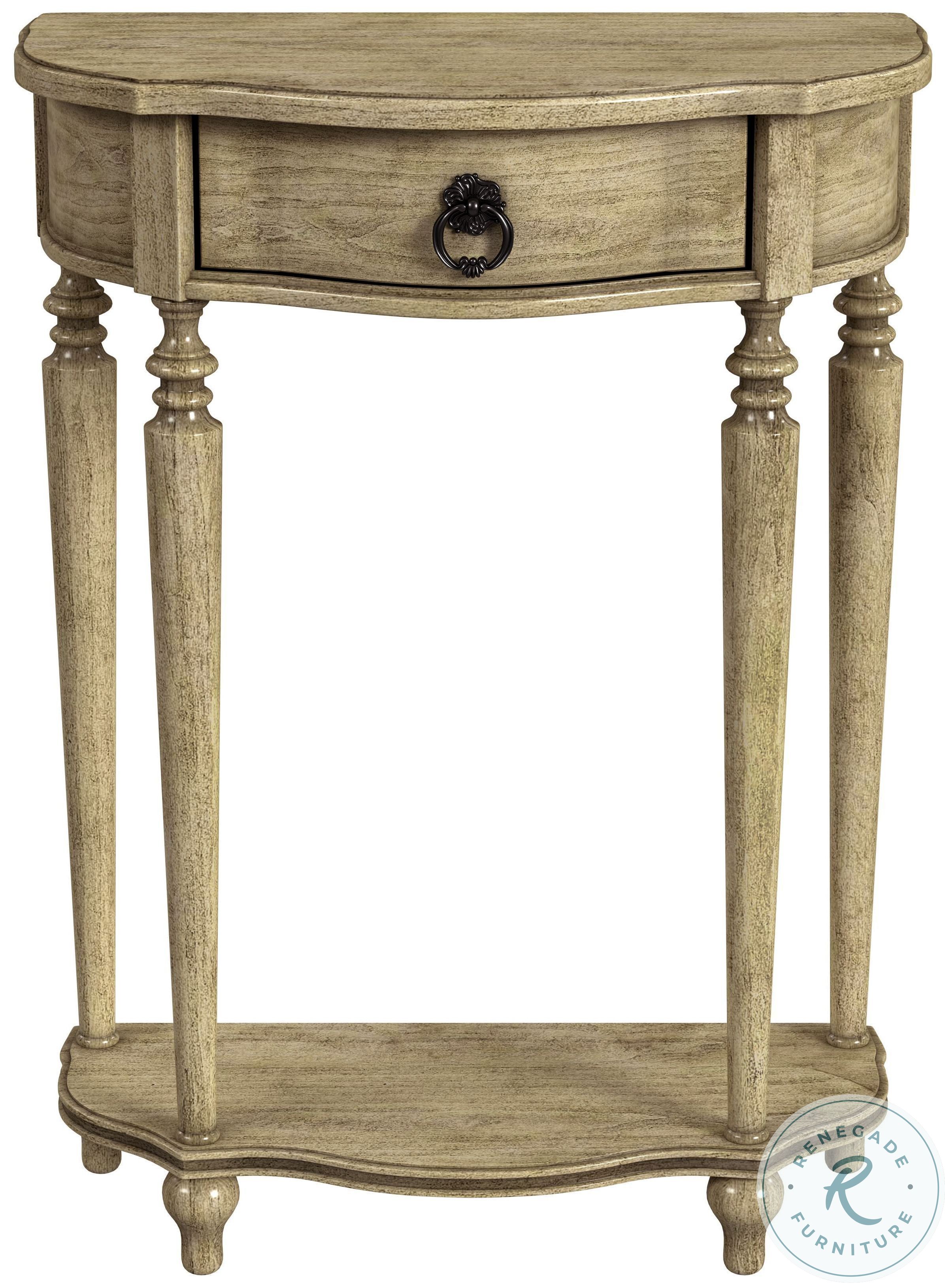 Ashby Antique Beige Console Table From Butler | Coleman Furniture