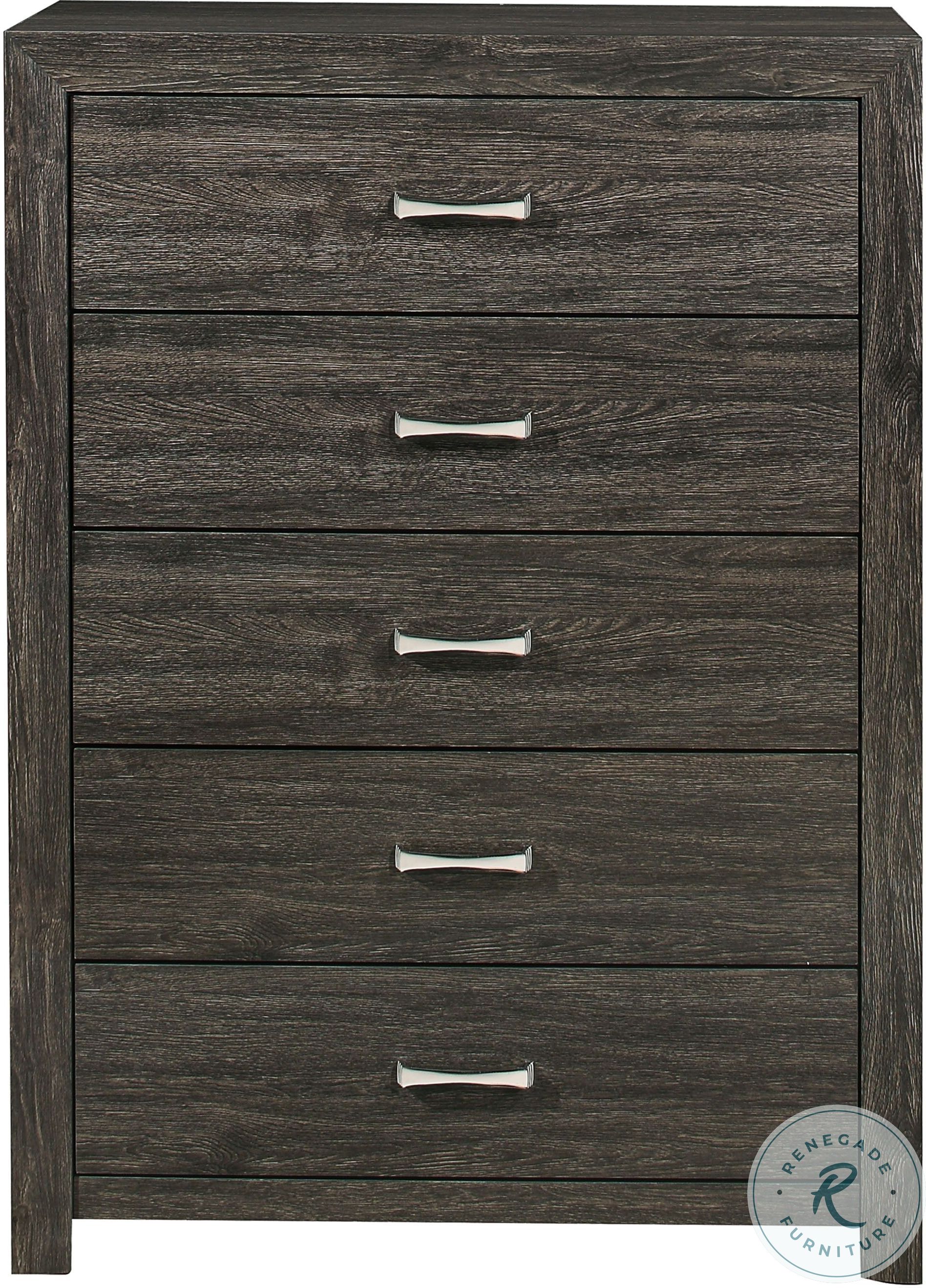 Edina Dary Gray Panel Bedroom Set from Homelegance | Coleman Furniture
