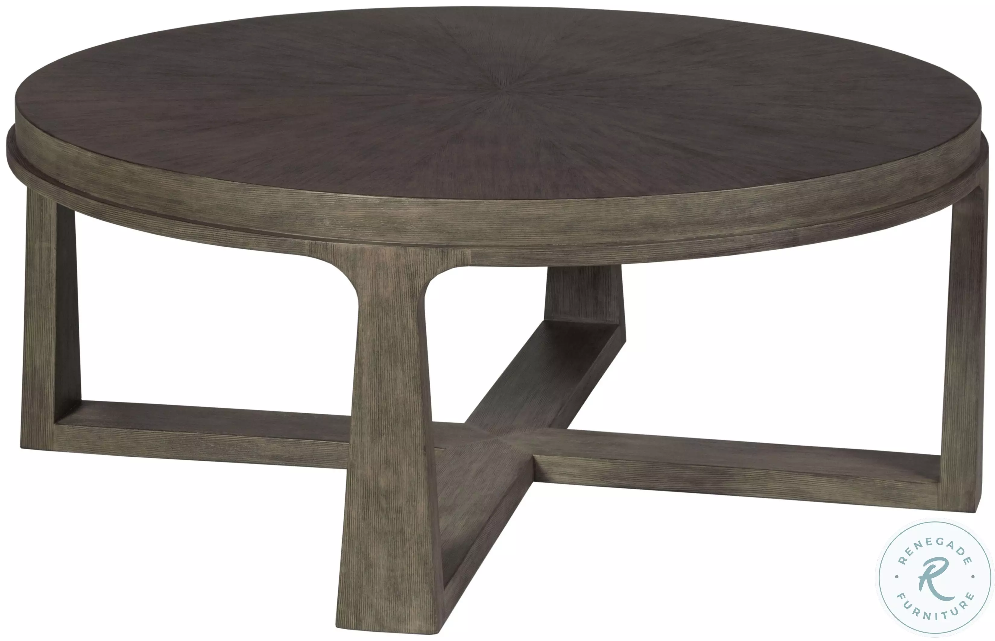 Cohesion Program Grigio Rousseau Round Cocktail Table From Artistica ...