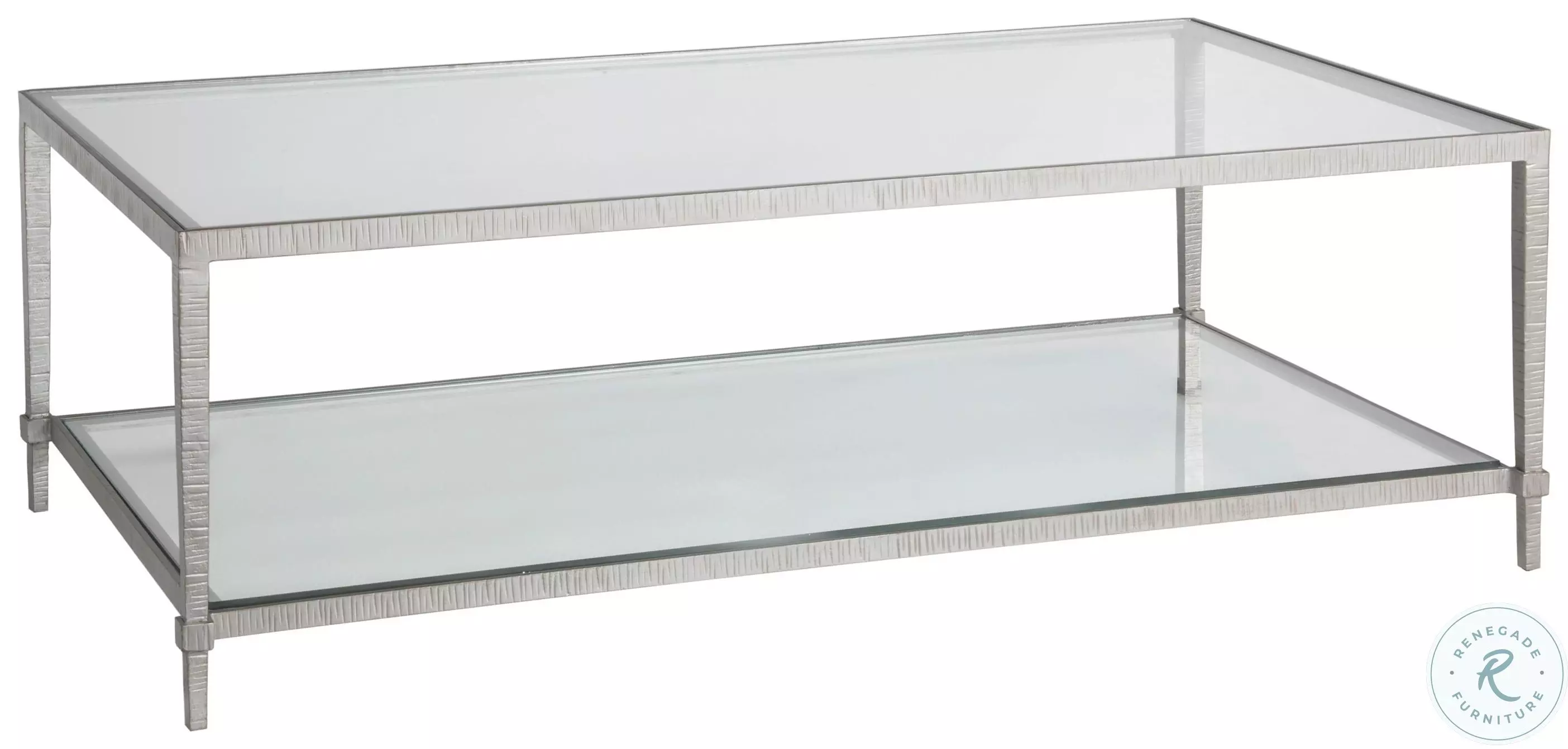 Metal Designs Gray Claret Rectangular Cocktail Table from Artistica ...