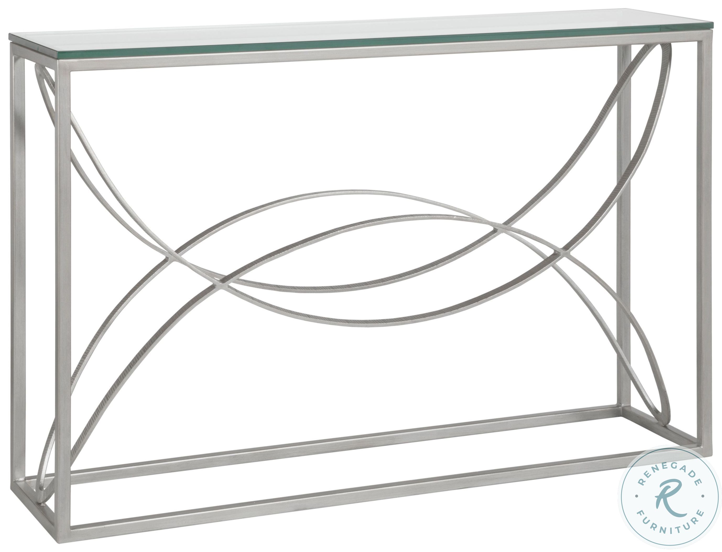 Metal Designs Gray Ellipse Console Table from Artistica Home | Coleman ...