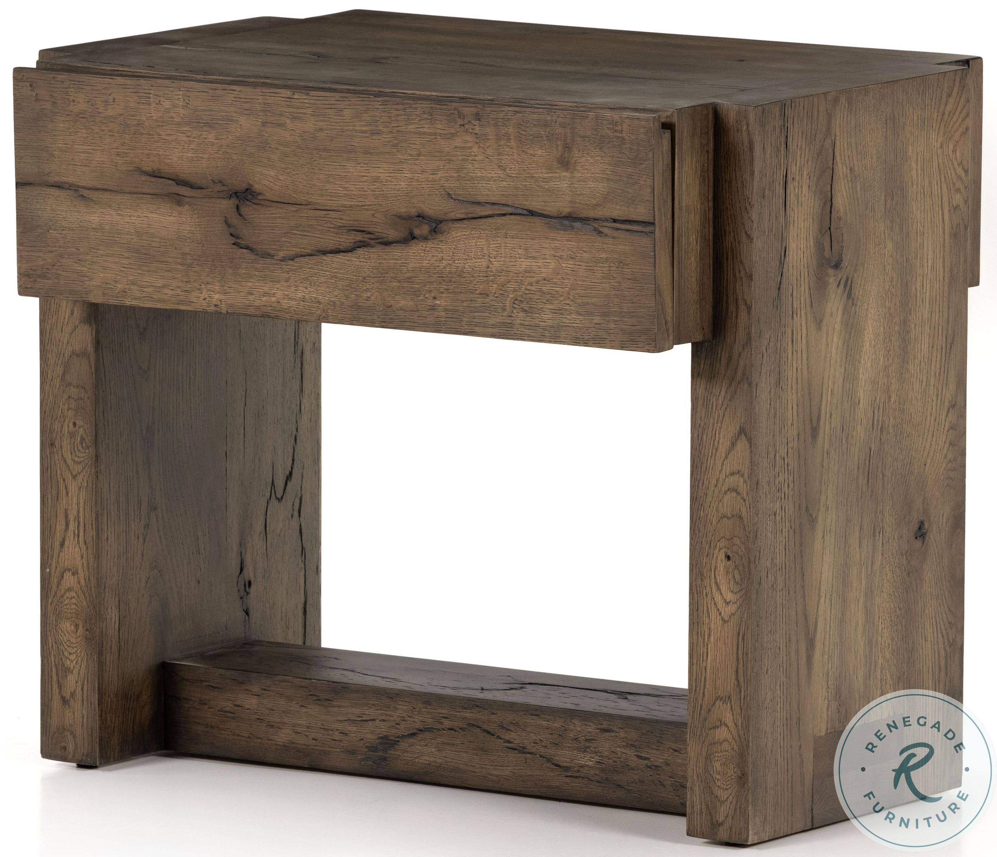 Perrin Rustic Fawn Nightstand From Fourhands | Coleman Furniture