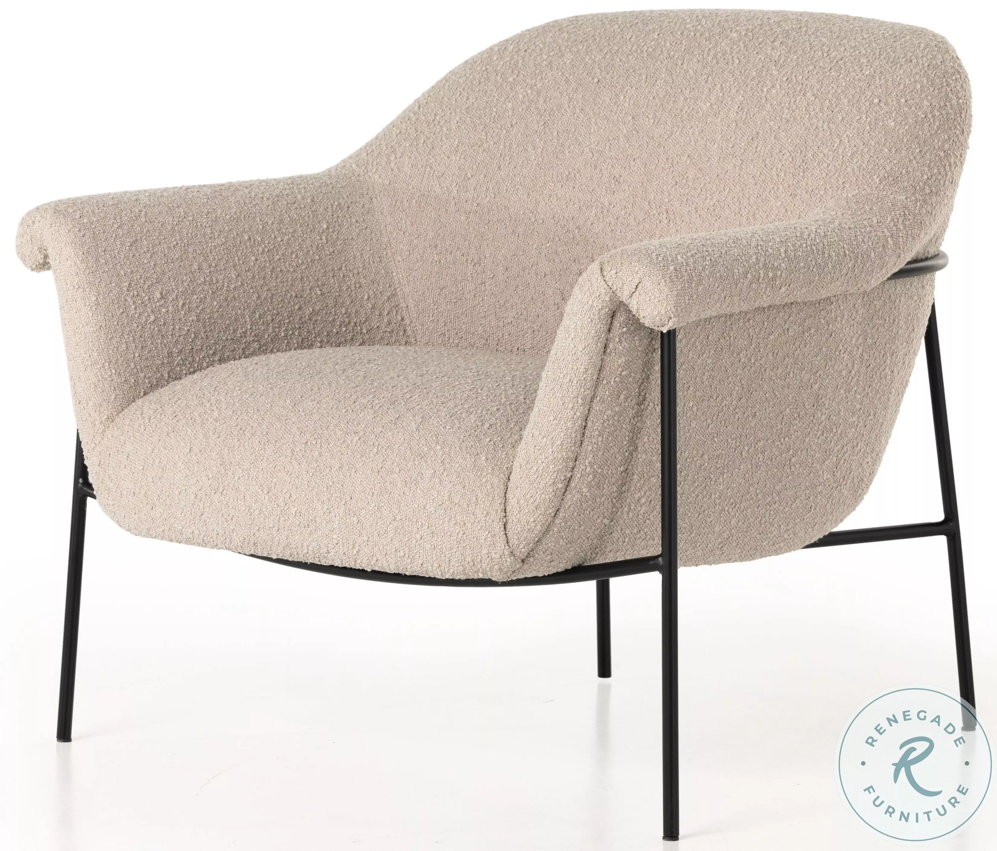 Suerte Knoll Sand Chair from Four Hands | Coleman Furniture