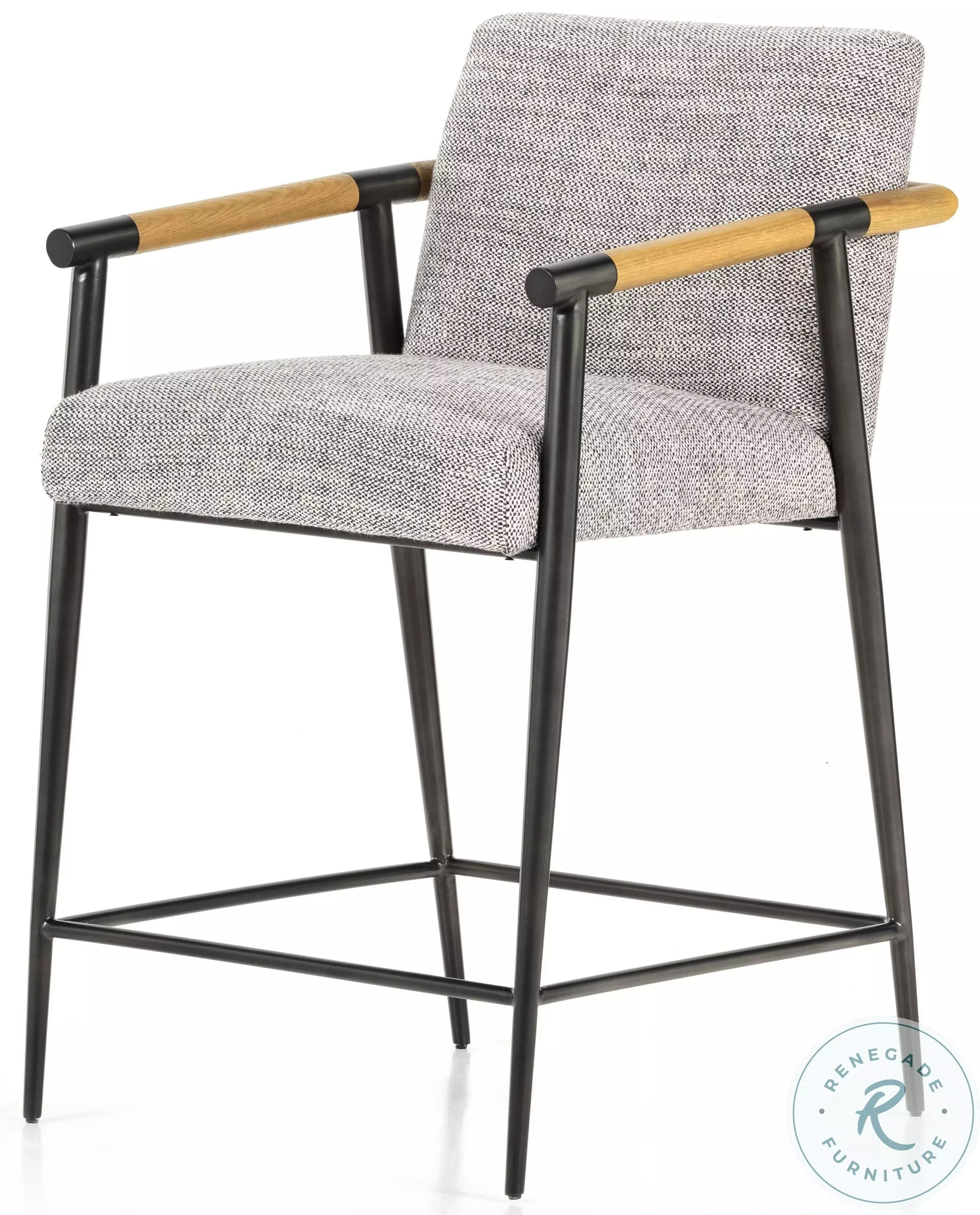 Rowen Thames Raven Counter Height Stool From Home Gallery Stores | Home ...