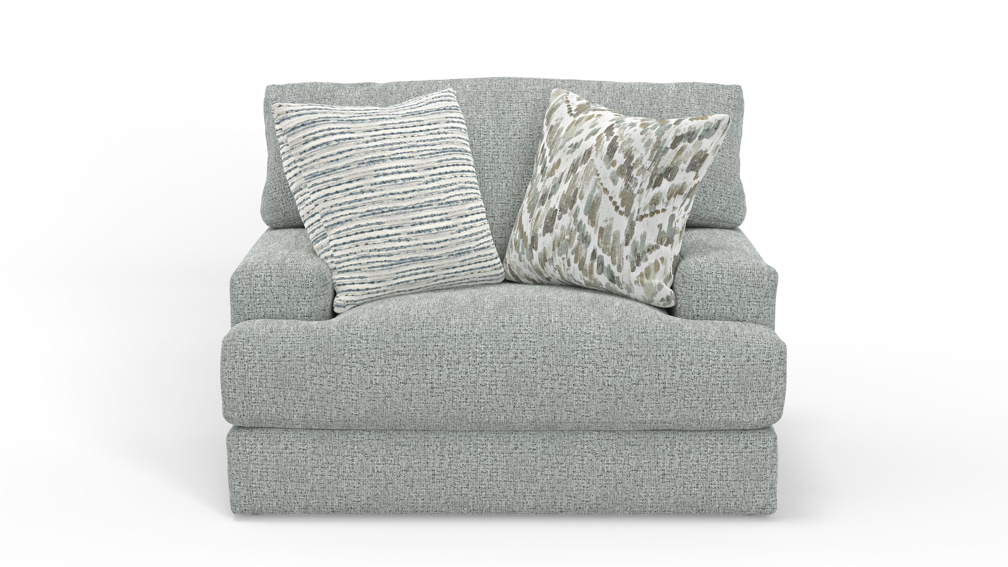 Brett Lotus Chair and A Half with Cuddler Cushions From Jackson ...