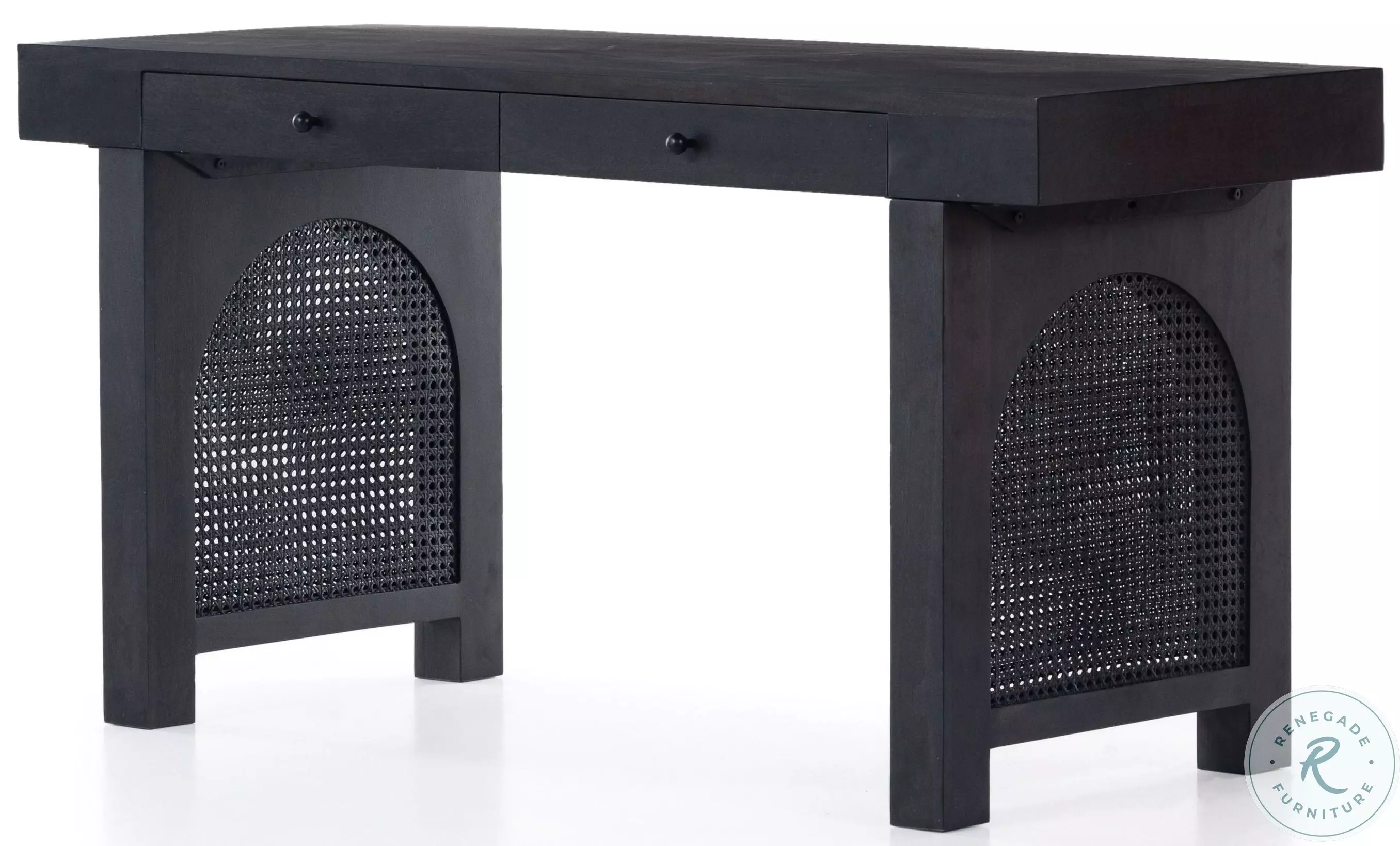 Tilda Black Wash Mango Desk from Four Hands | Coleman Furniture