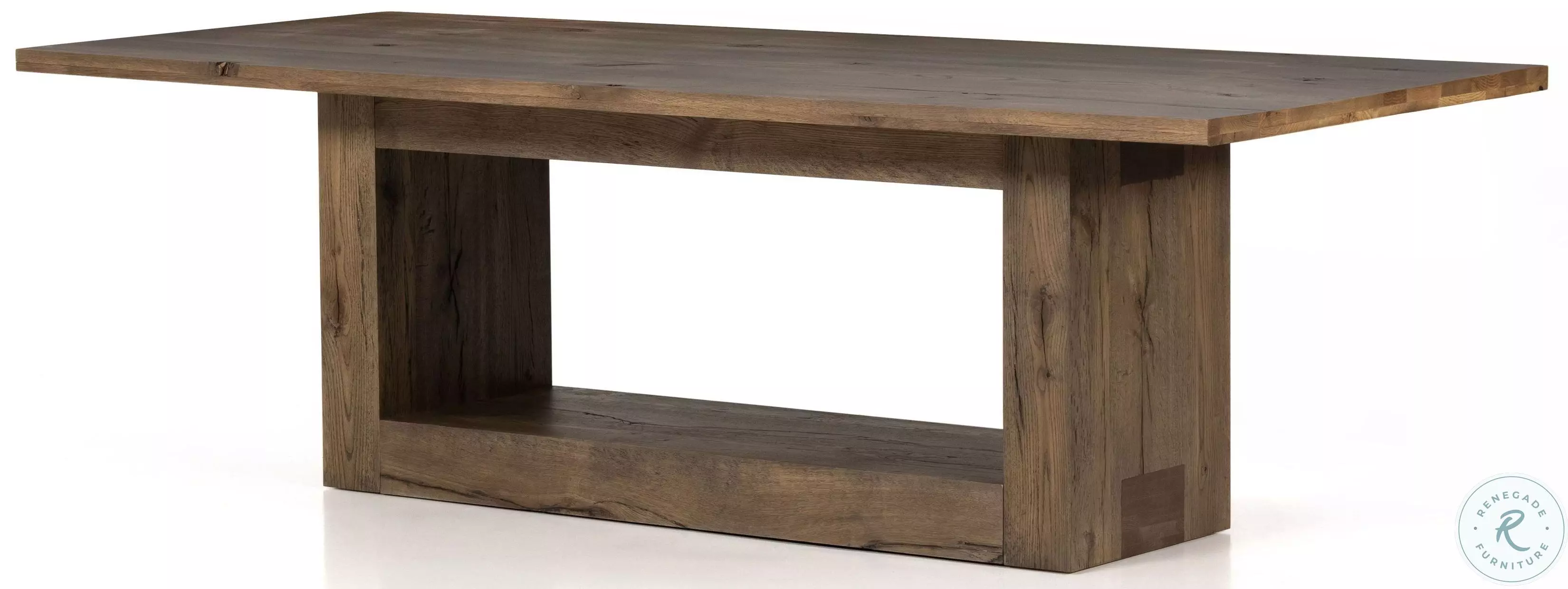 Perrin Rustic Fawn 93" Dining Table from Four Hands | Coleman Furniture