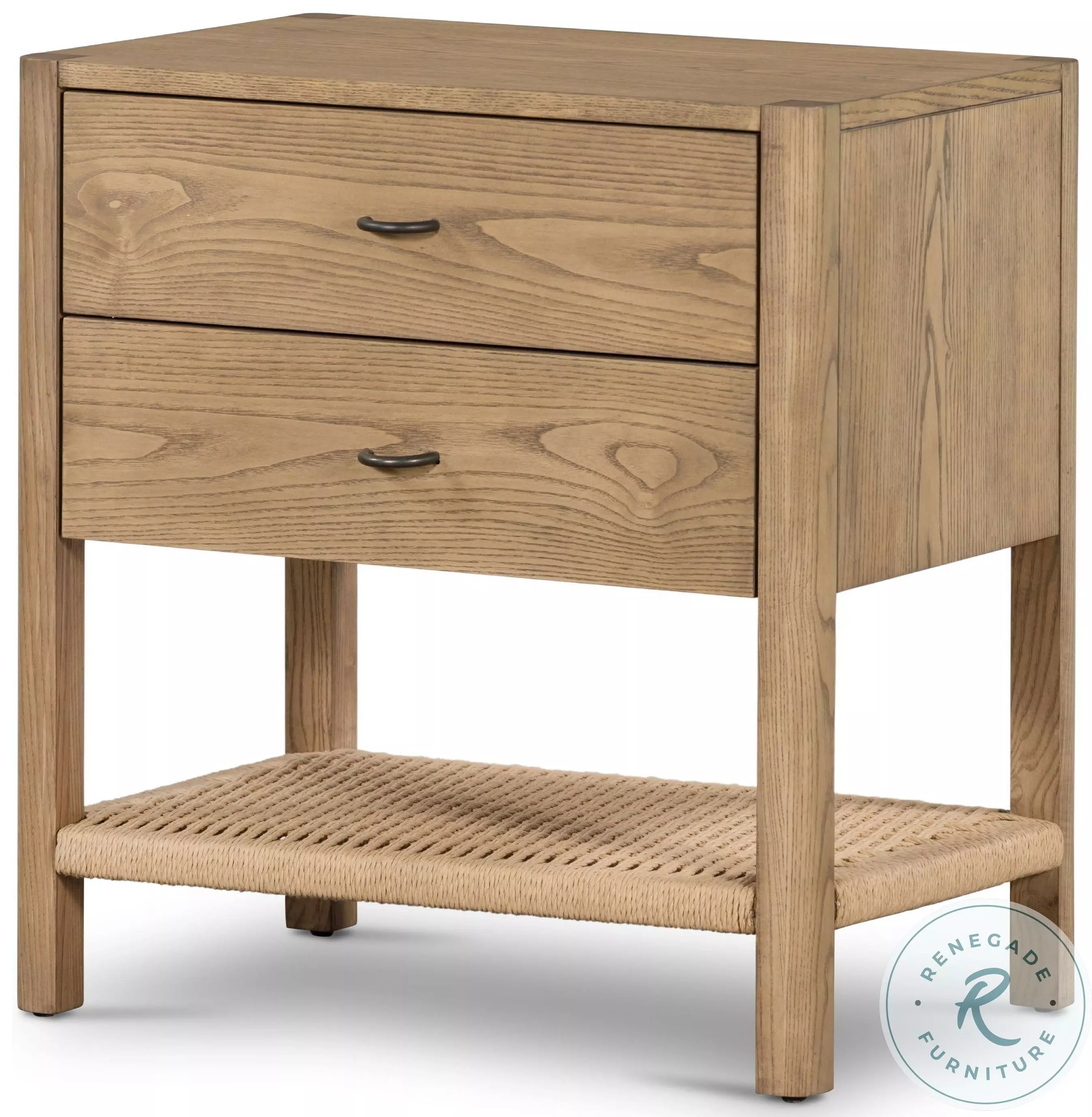 Zuma Dune Ash Nightstand from Four Hands | Coleman Furniture