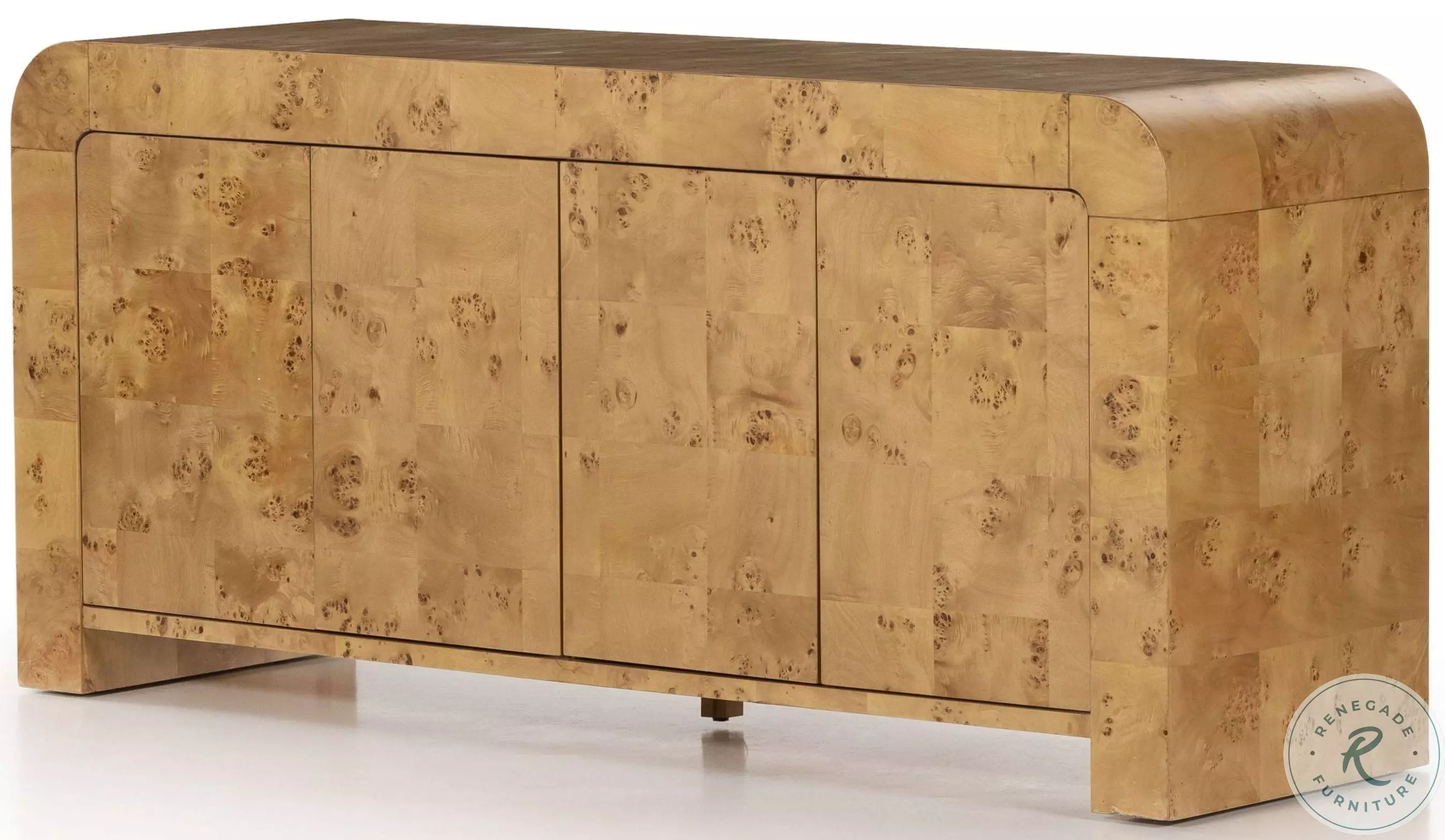 Jenson Natural Poplar Media Console from Four Hands | Coleman Furniture