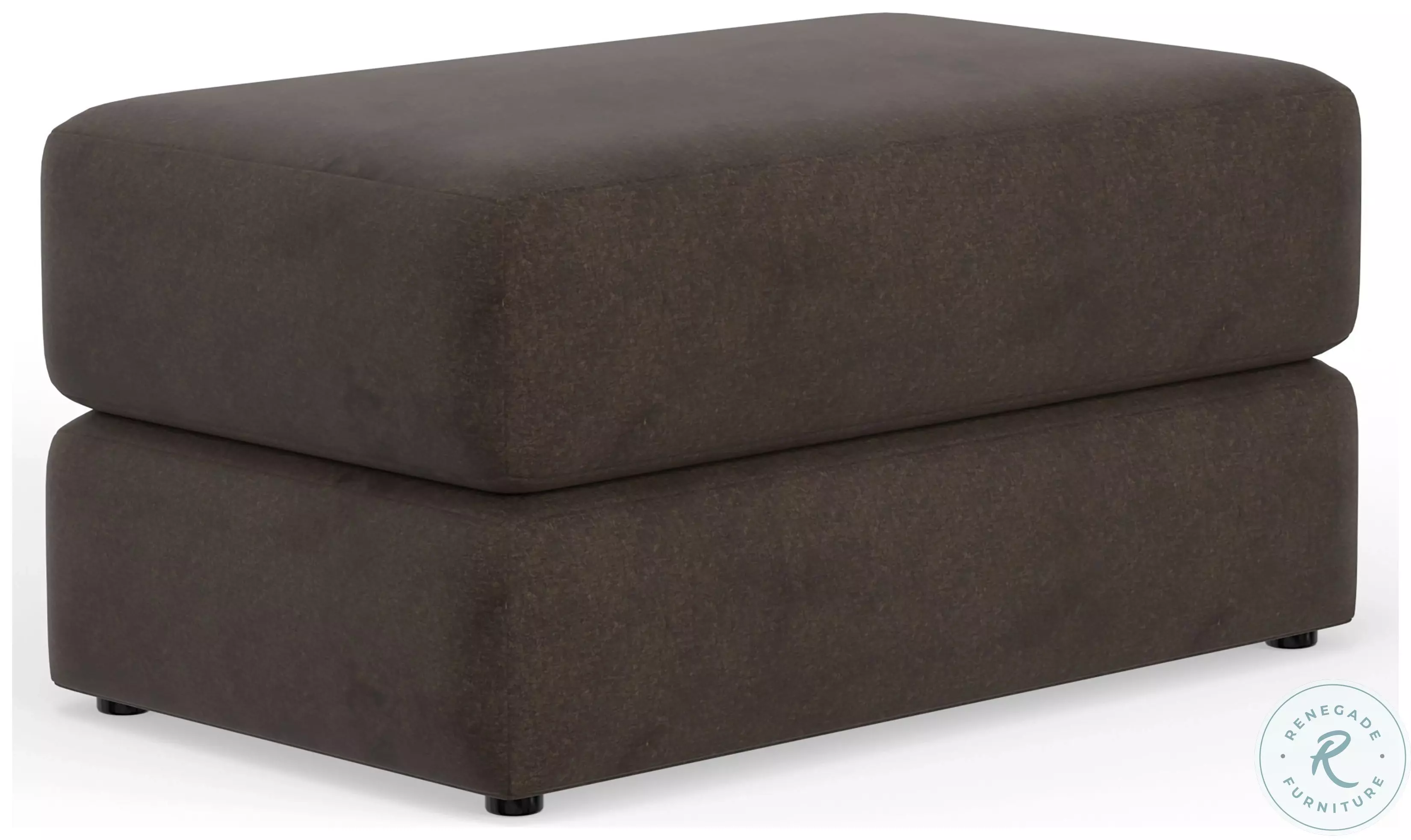 Eagan Chocolate Ottoman From Jackson | Coleman Furniture