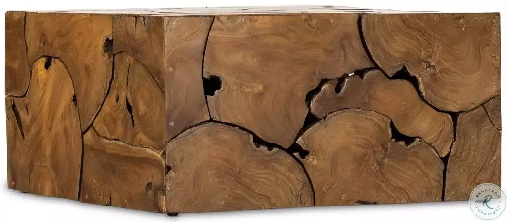 Tomlin Teak Root Outdoor Bunching Table from Four Hands | Coleman Furniture