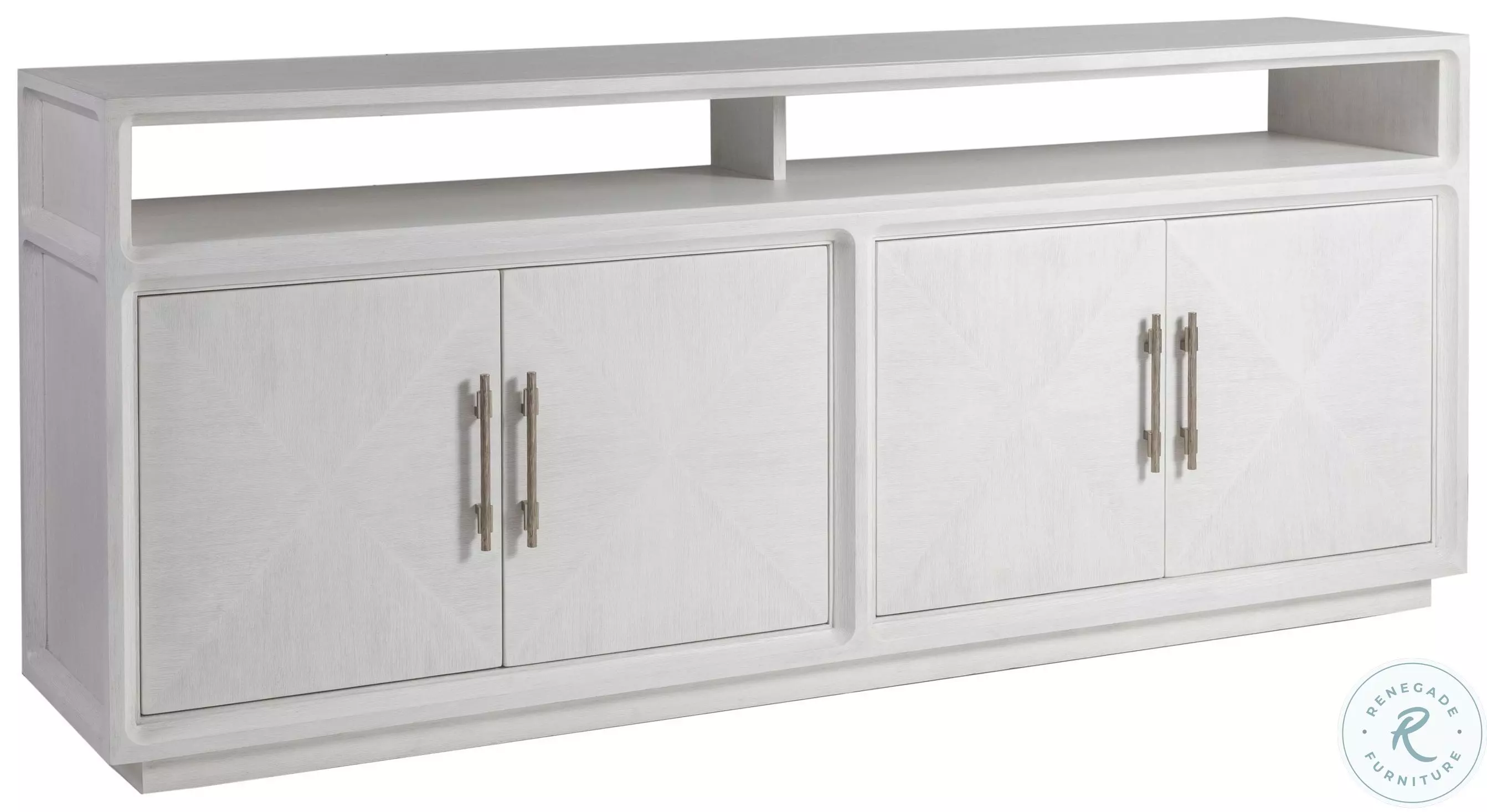 Signature Designs Arctic White Marcel TV Stand From Artistica Home ...