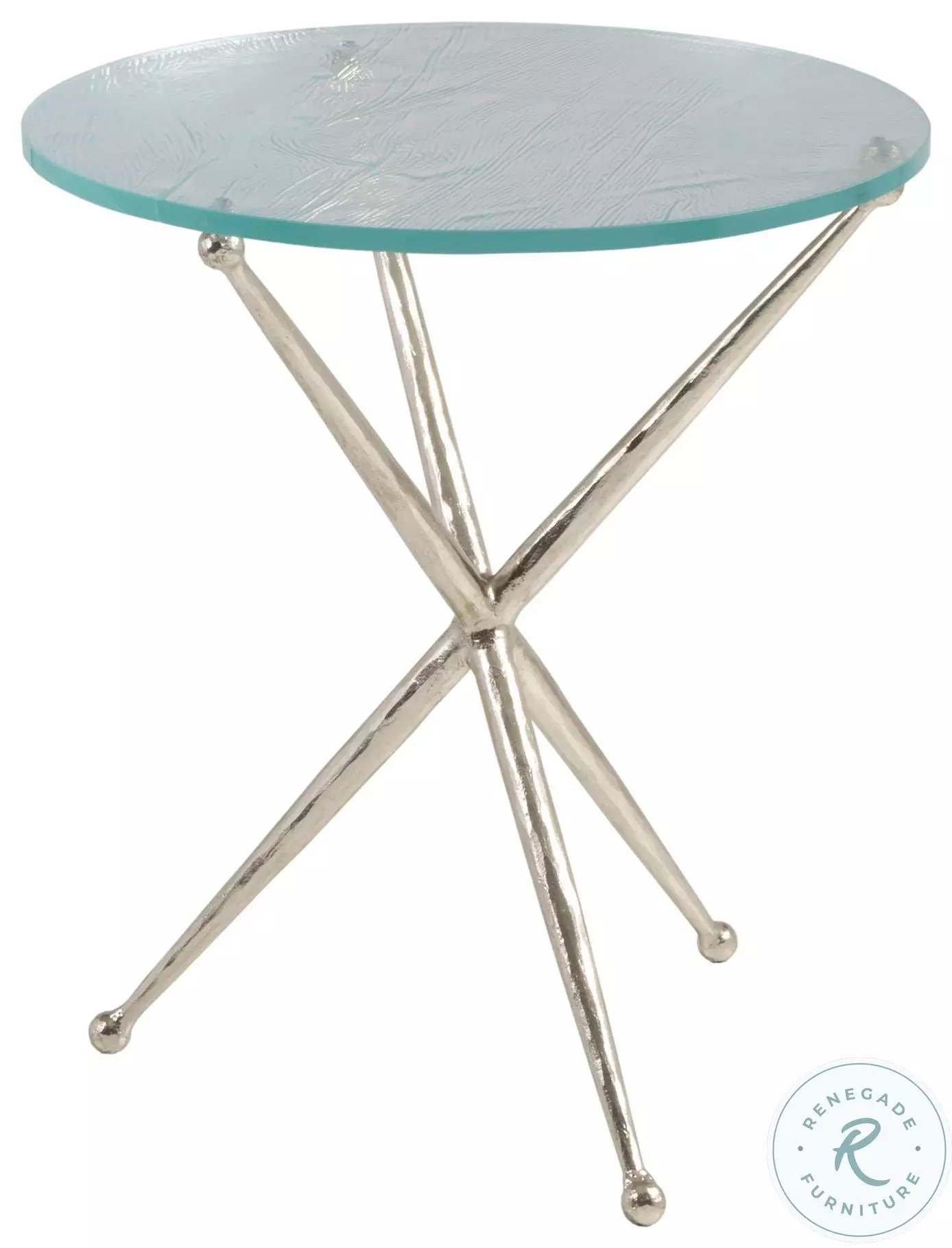 Signature Designs Champagne Marcus Round End Table From Artistica Home ...