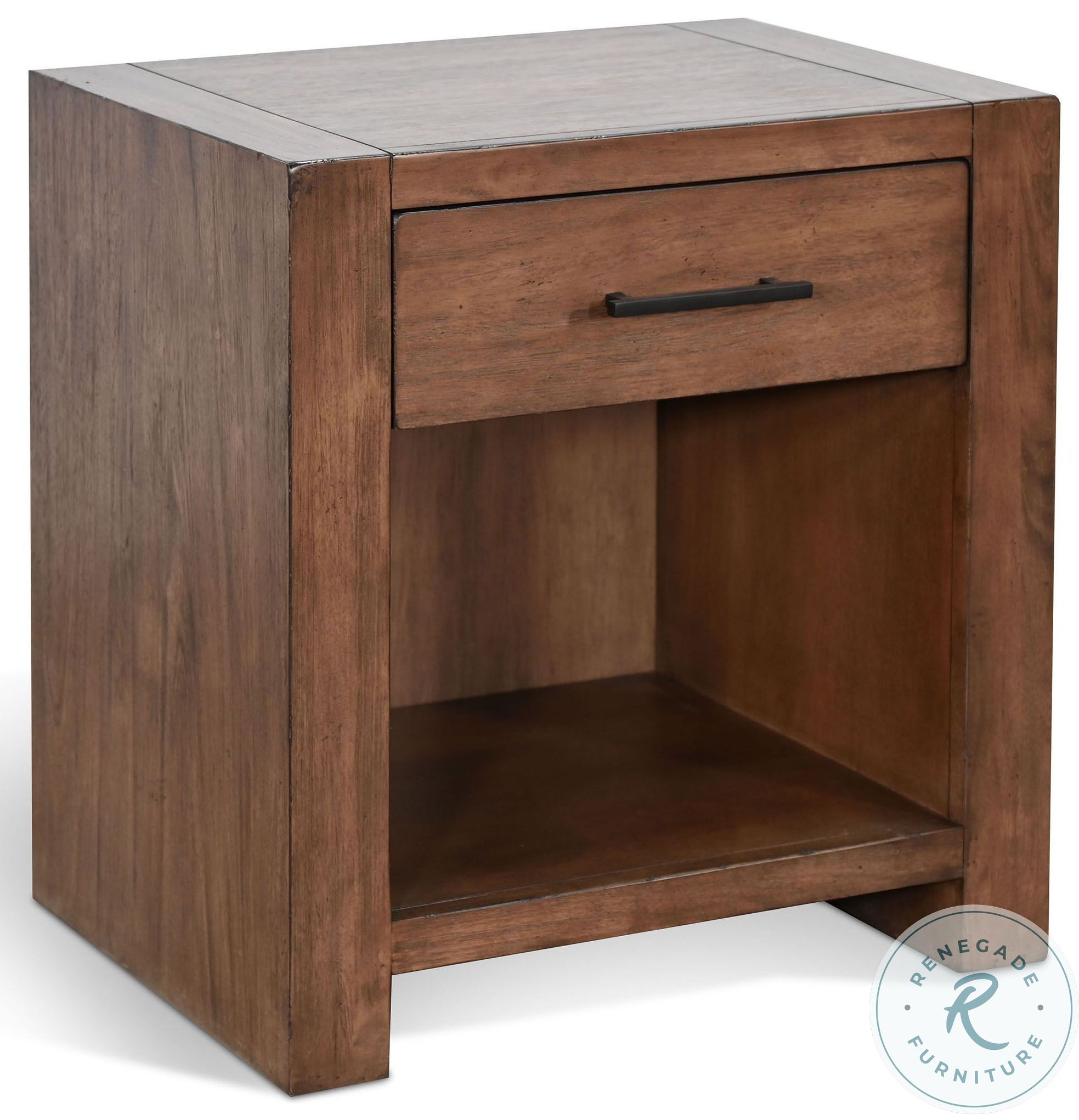 Sable Nest Natural 1 Drawer Nightstand from Luna Grove | Coleman Furniture