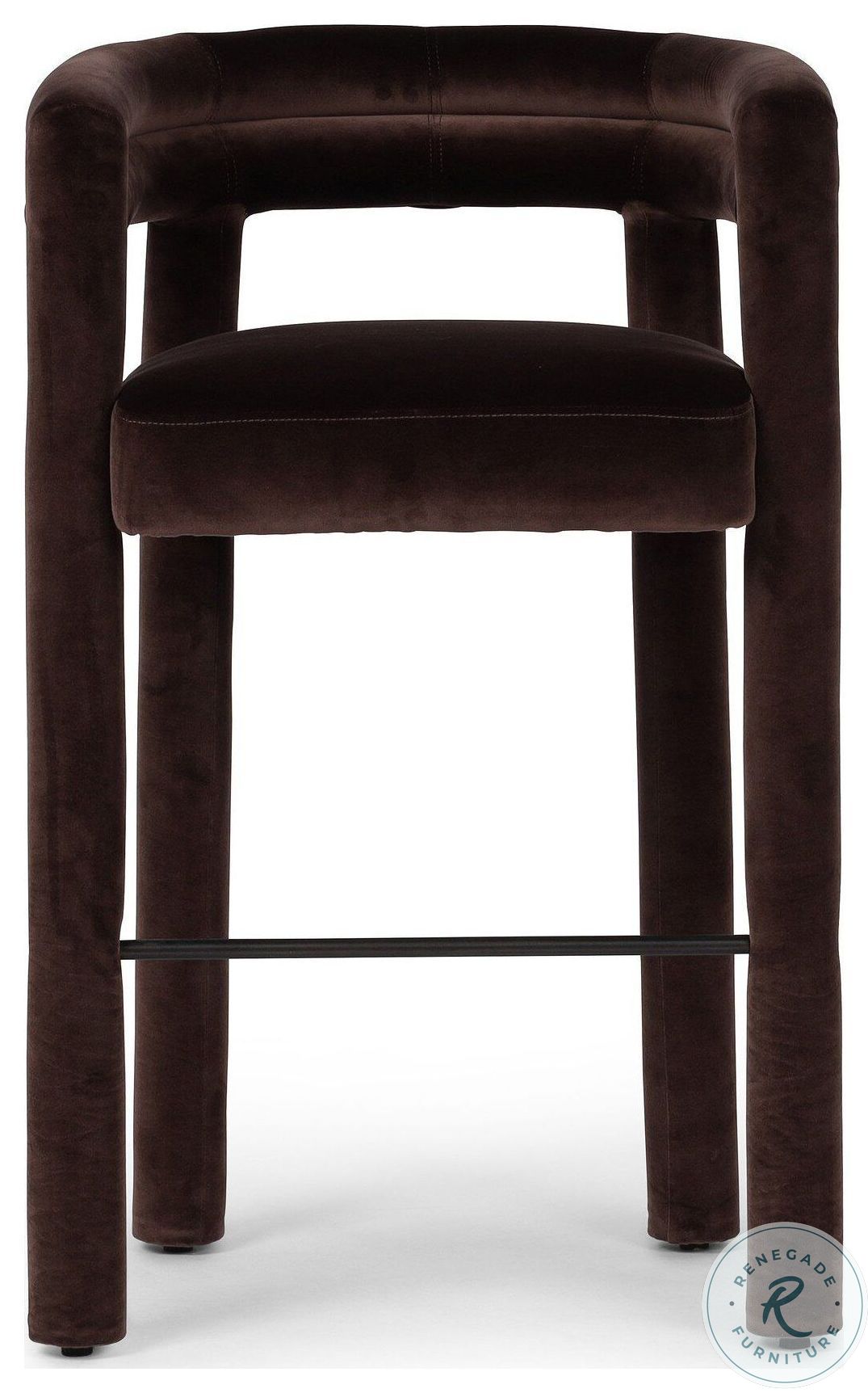 Tacova Surrey Cocoa Bar Stool | Coleman Furniture